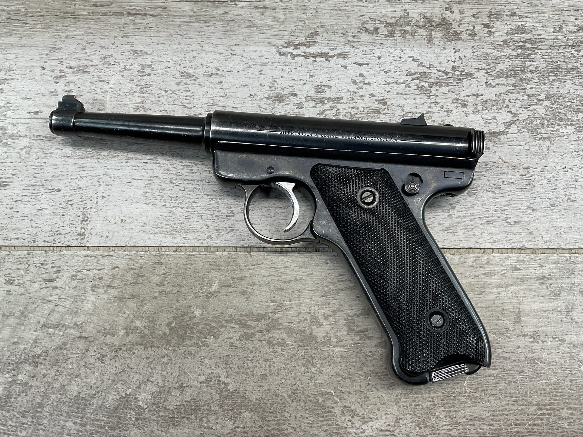 RUGER MARK I STANDARD 4 3/4" PENCIL BBL 22LR PISTOL - Checkpoint Charlie's