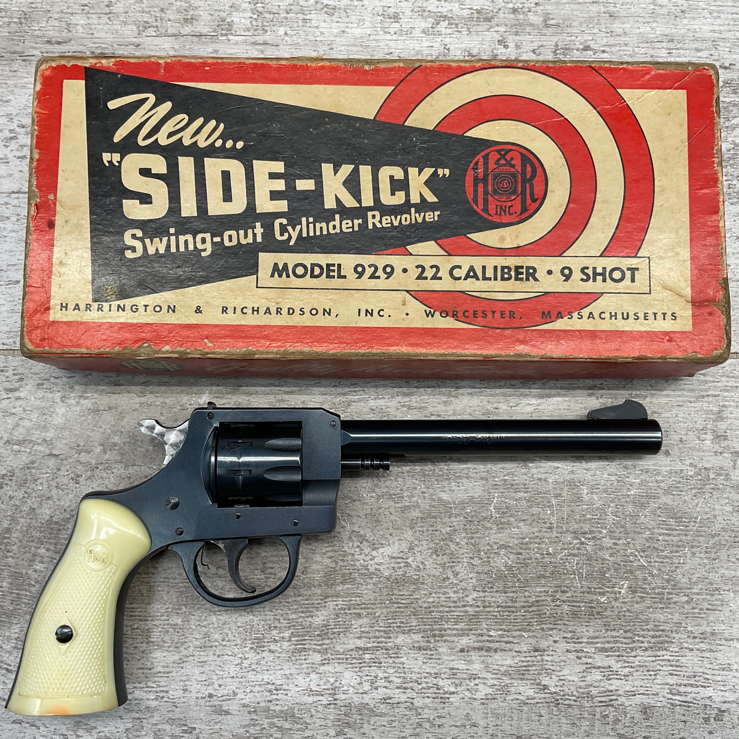 H&R MODEL 929 "SIDE-KICK" .22 CAL. REVOLVER - Checkpoint Charlie's