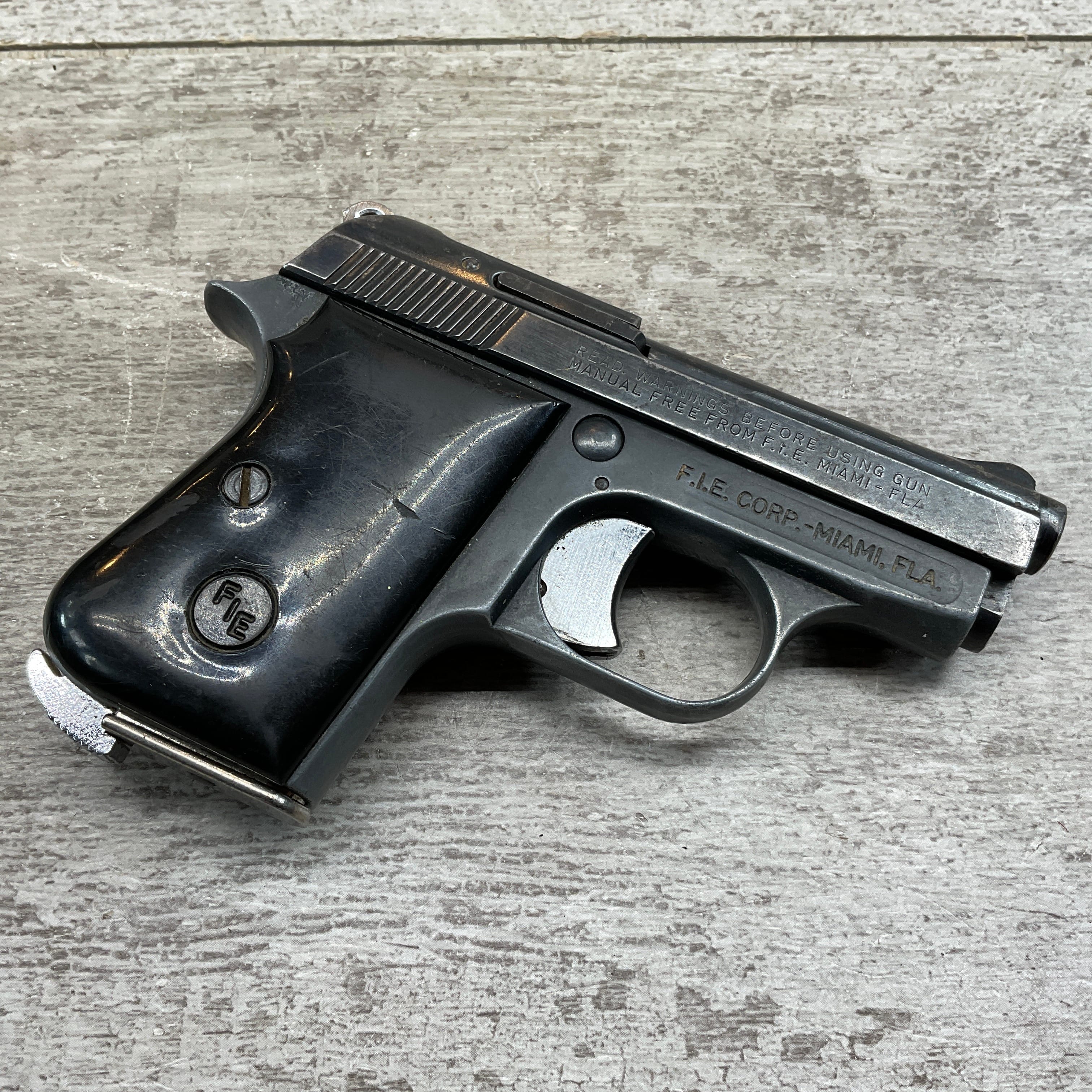 FIE CORP TITAN .25 AUTO POCKET PISTOL - Checkpoint Charlie's