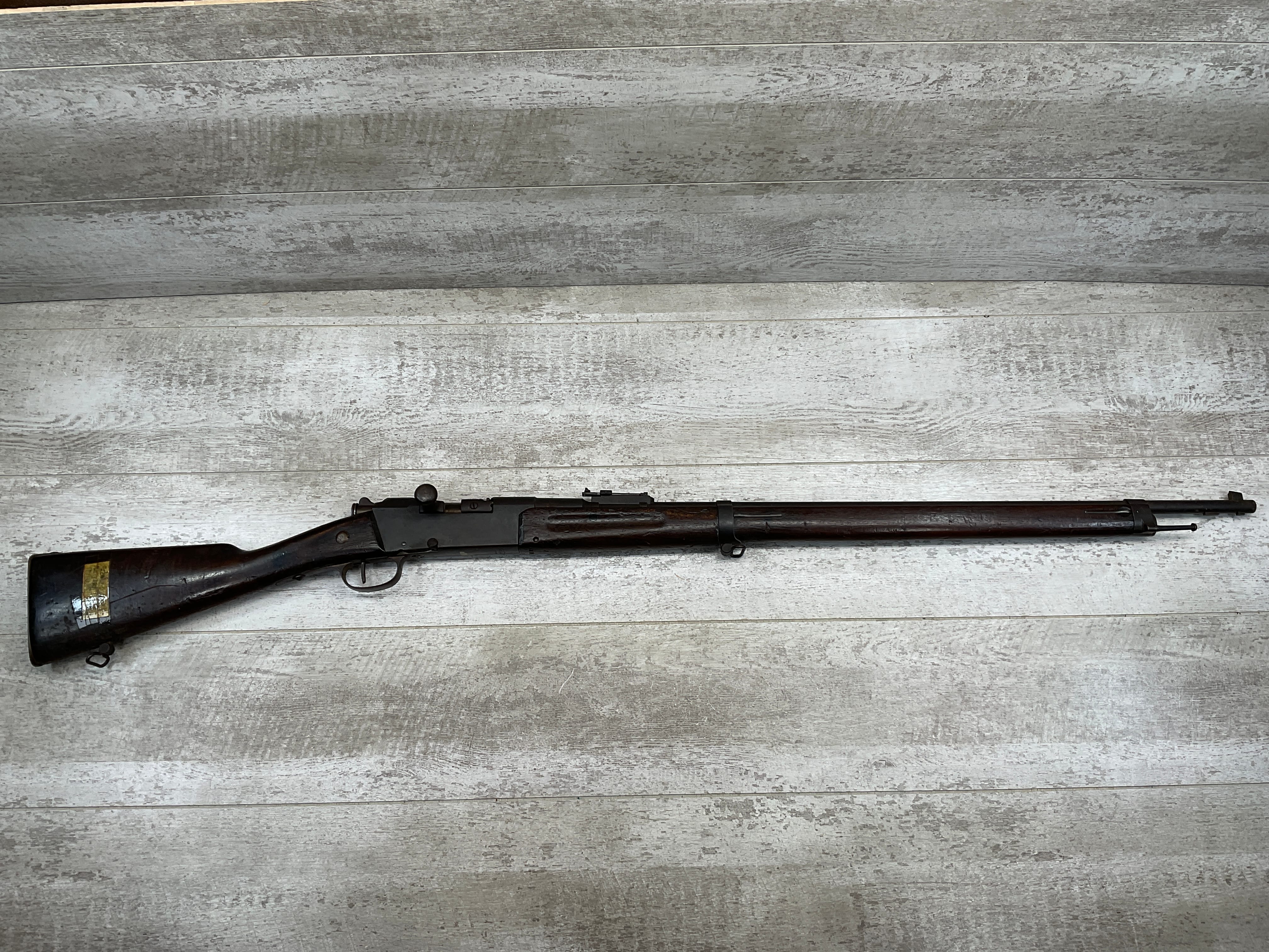 FRENCH MLE 1886 M93 INFANTRY RIFLE 8MM LEBEL BOLT ACTION RIFLE, ANTIQUE ...