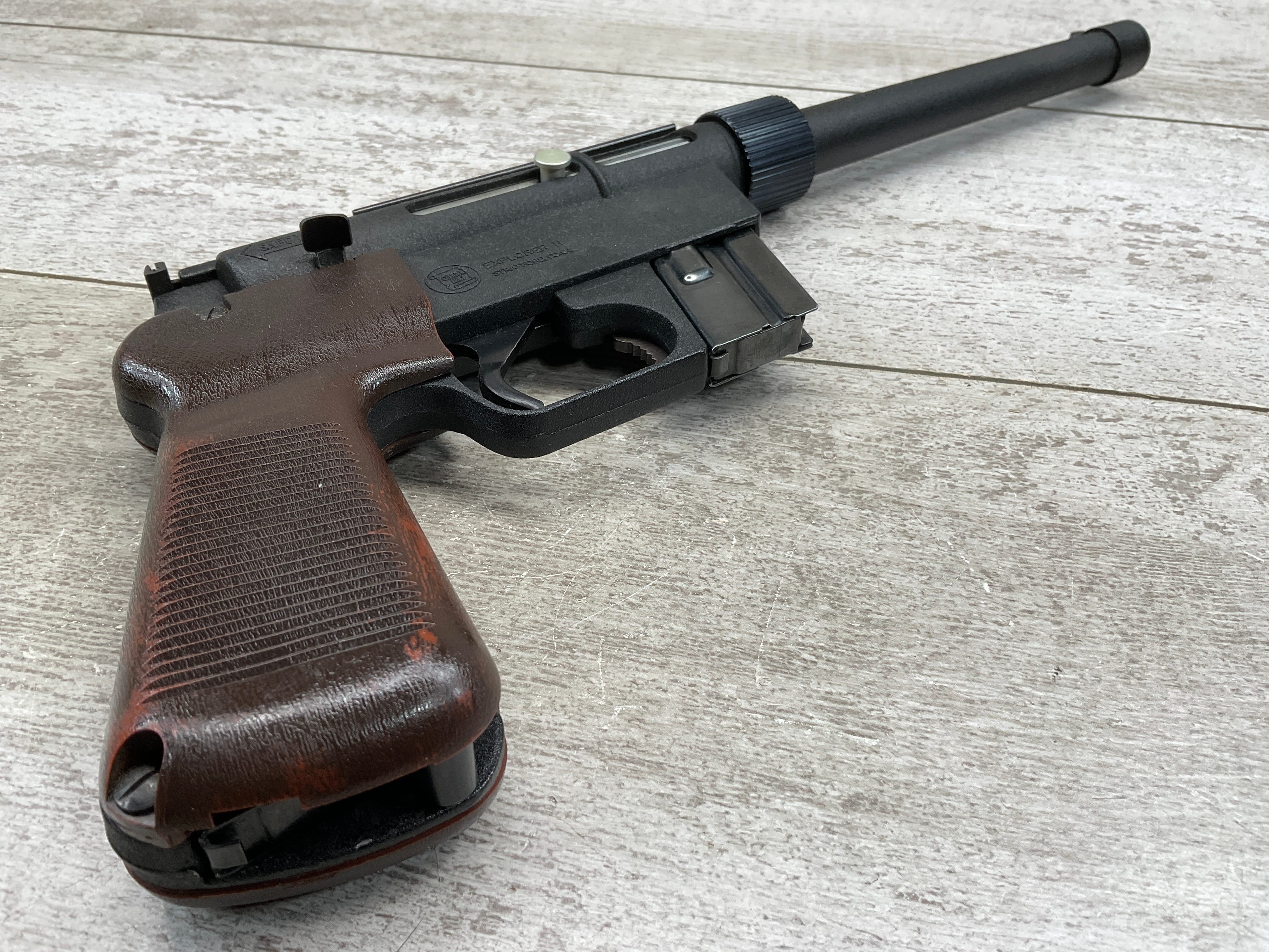 CHARTER ARMS EXPLORER II .22LR SEMI AUTO PISTOL, IN BOX #5-02109-PF ...