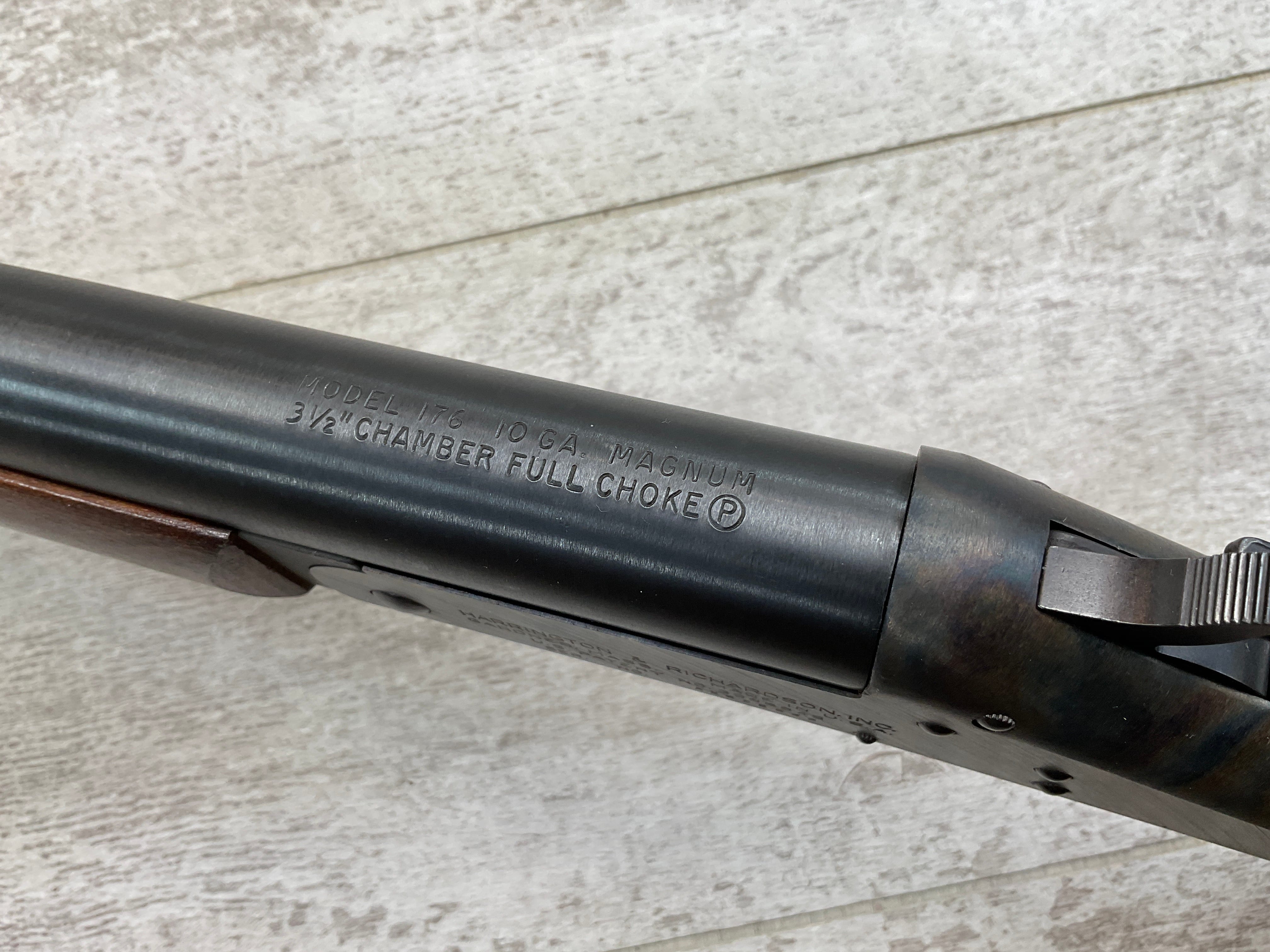 HARRINGTON & RICHARDSON MODEL 176 10GA SHOTGUN - Checkpoint Charlie's