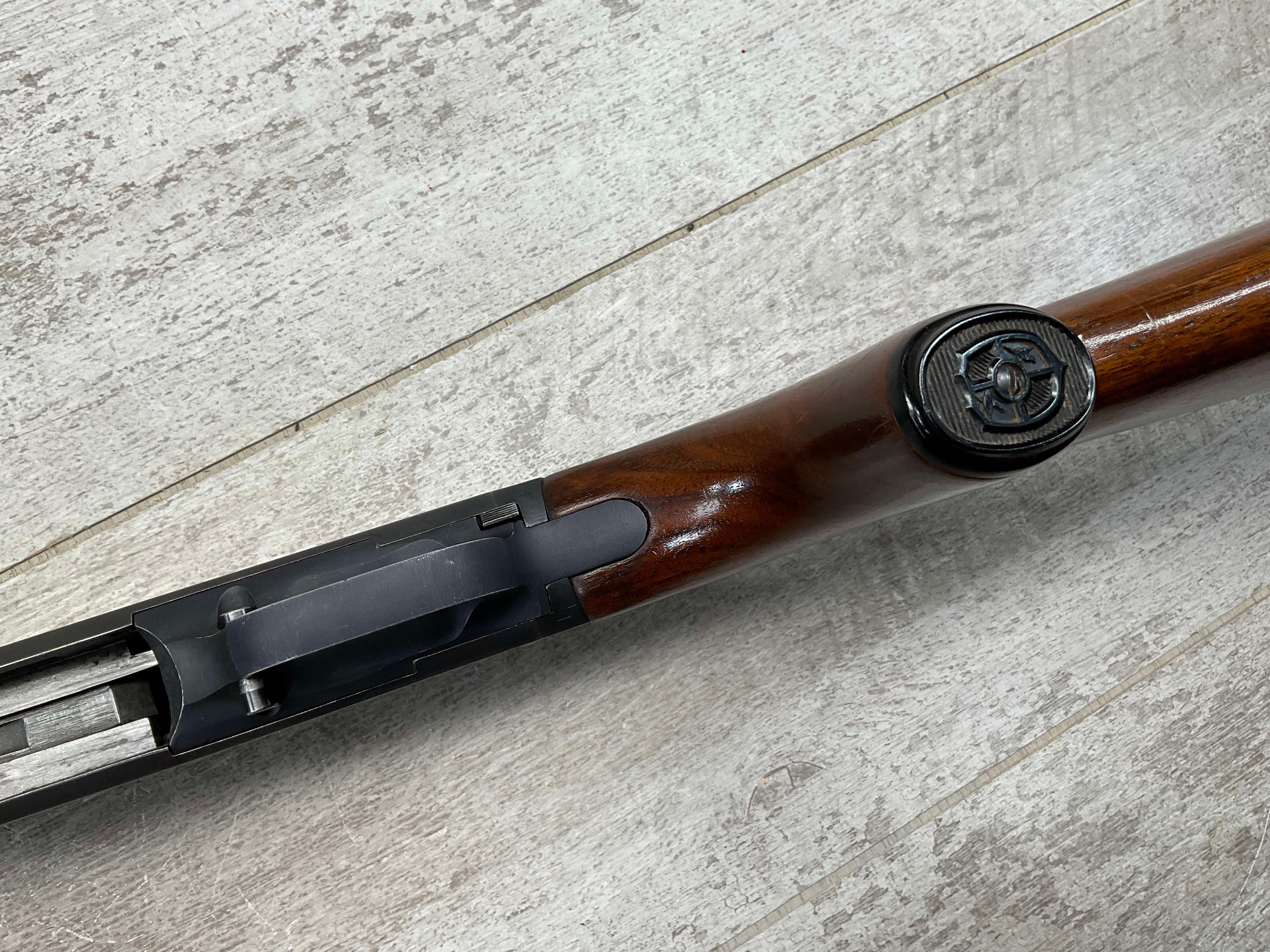 JC HIGGINS MODEL 20 12 GAUGE PUMP SHOTGUN W/POWER PACK CHOKE SYSTEM ...