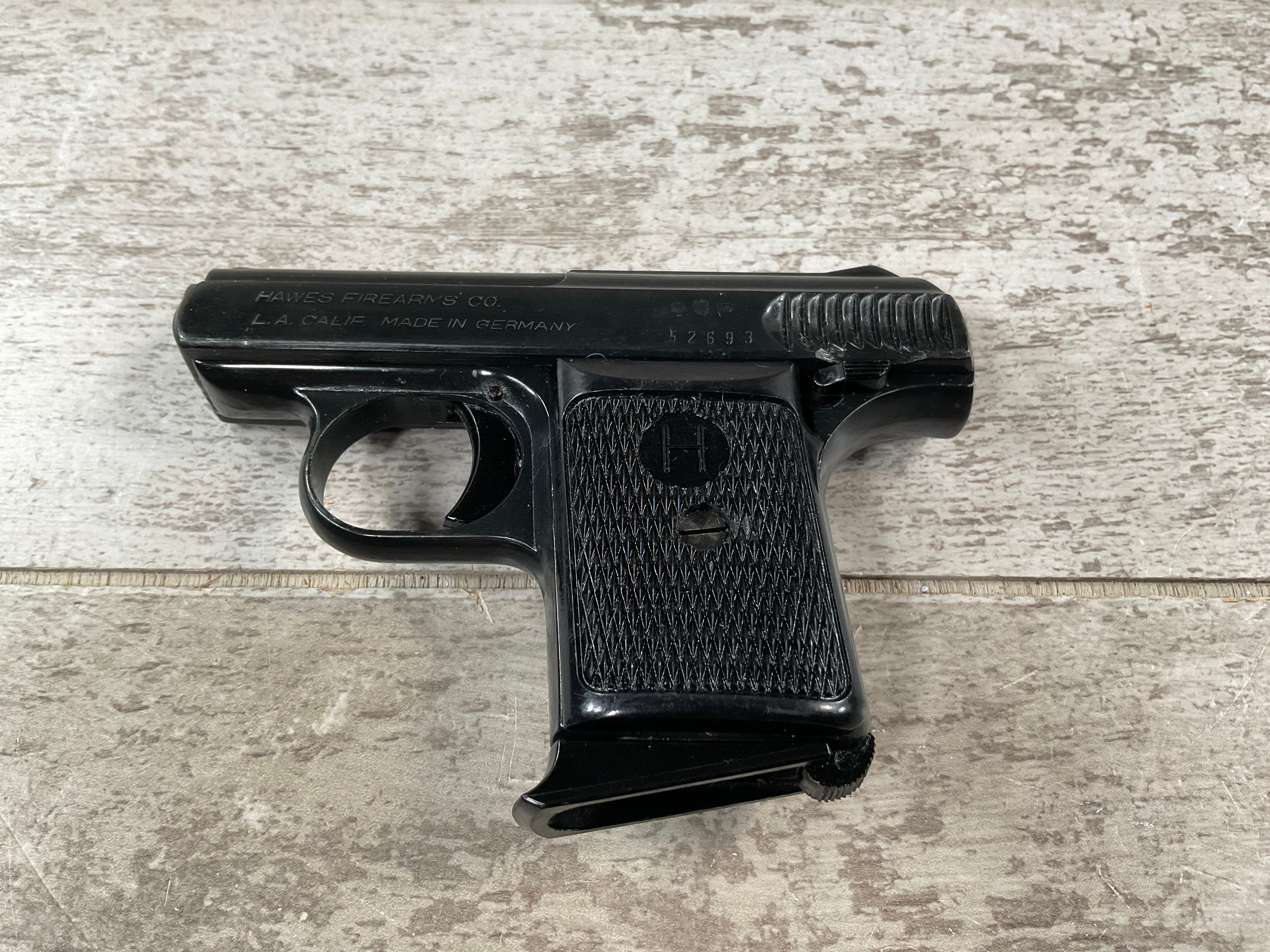 HAWES MODEL 11 .25 ACP GERMAN MADE POCKET PISTOL - Checkpoint Charlie's
