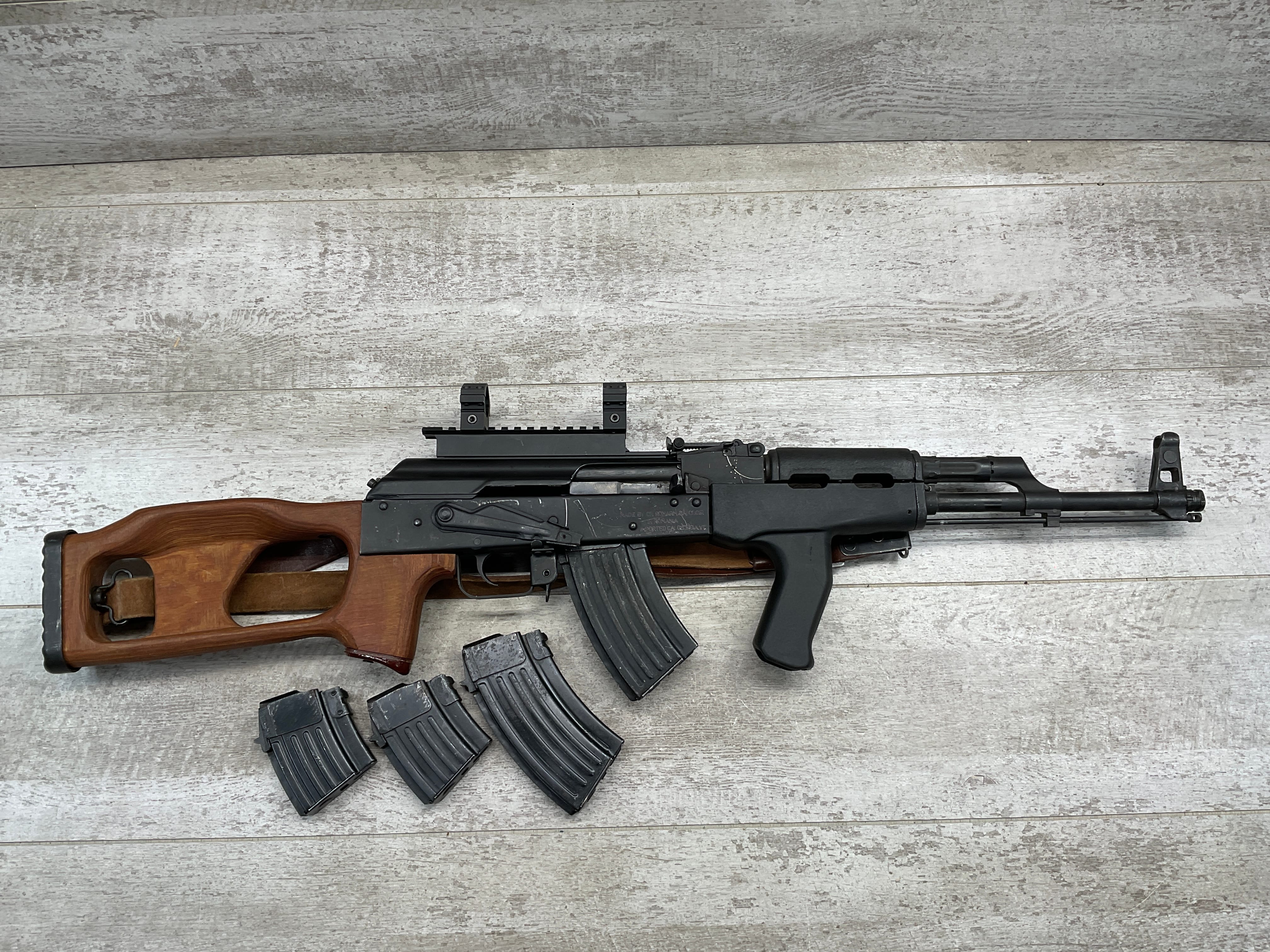 ROMARM CUGIR WASR-10 SINGLE STACK AK47 7.62X39 SEMI AUTO RIFLE