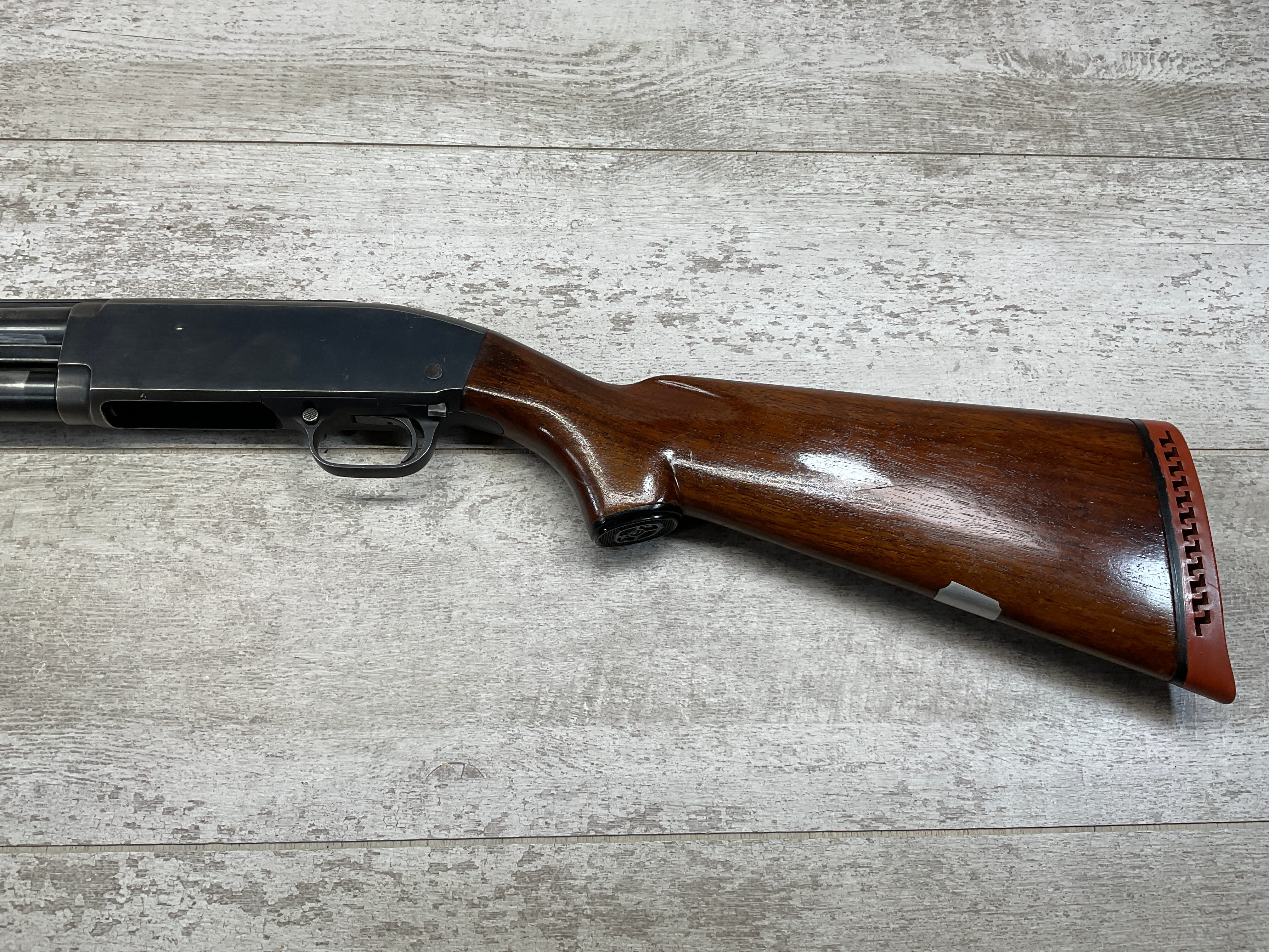 JC HIGGINS MODEL 20 12 GAUGE PUMP SHOTGUN W/POWER PACK CHOKE SYSTEM ...