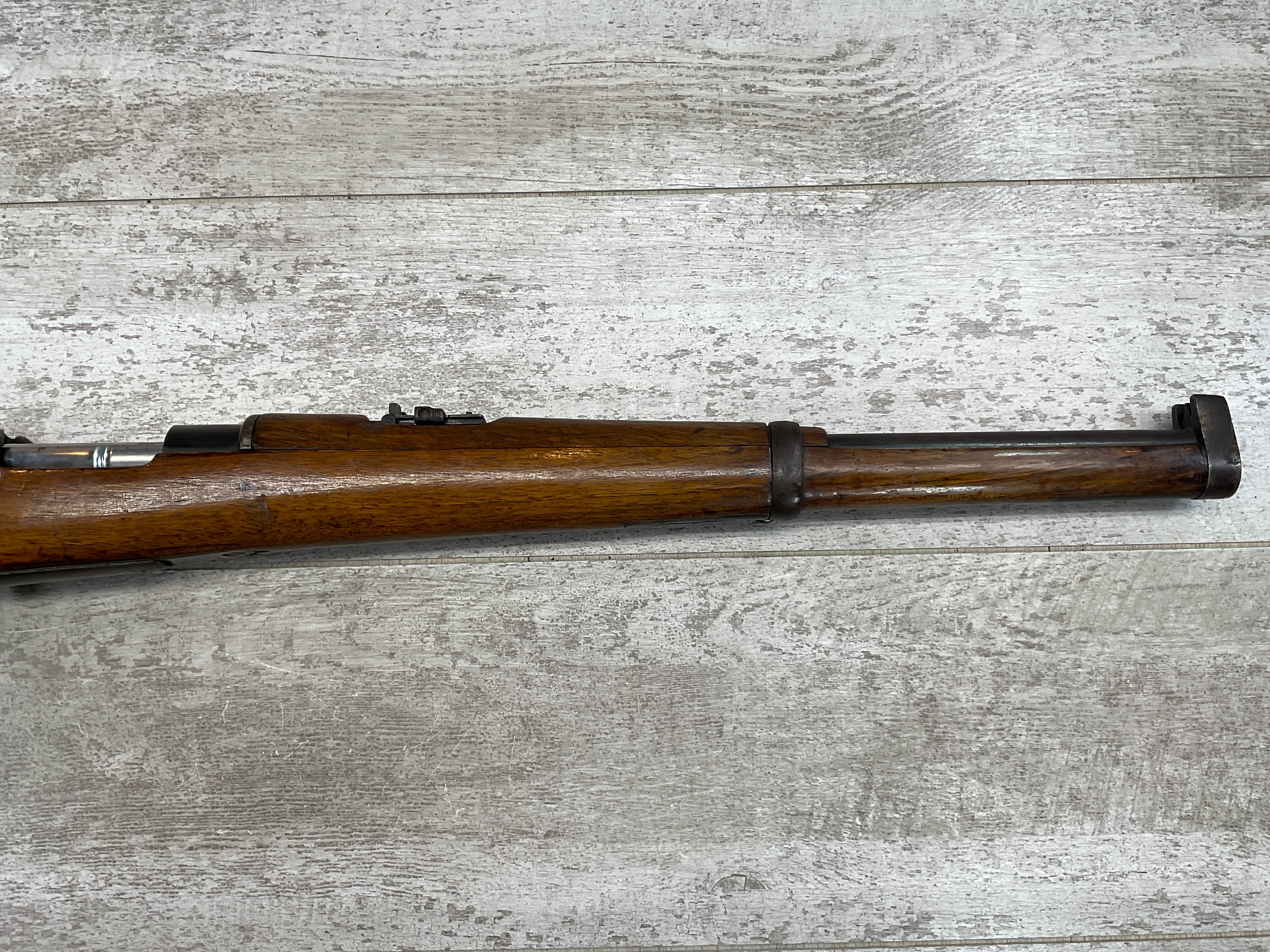 SPANISH OVIEDO MODEL 1895 CARBINE 7X57 MAUSER BOLT ACTION RIFLE ...