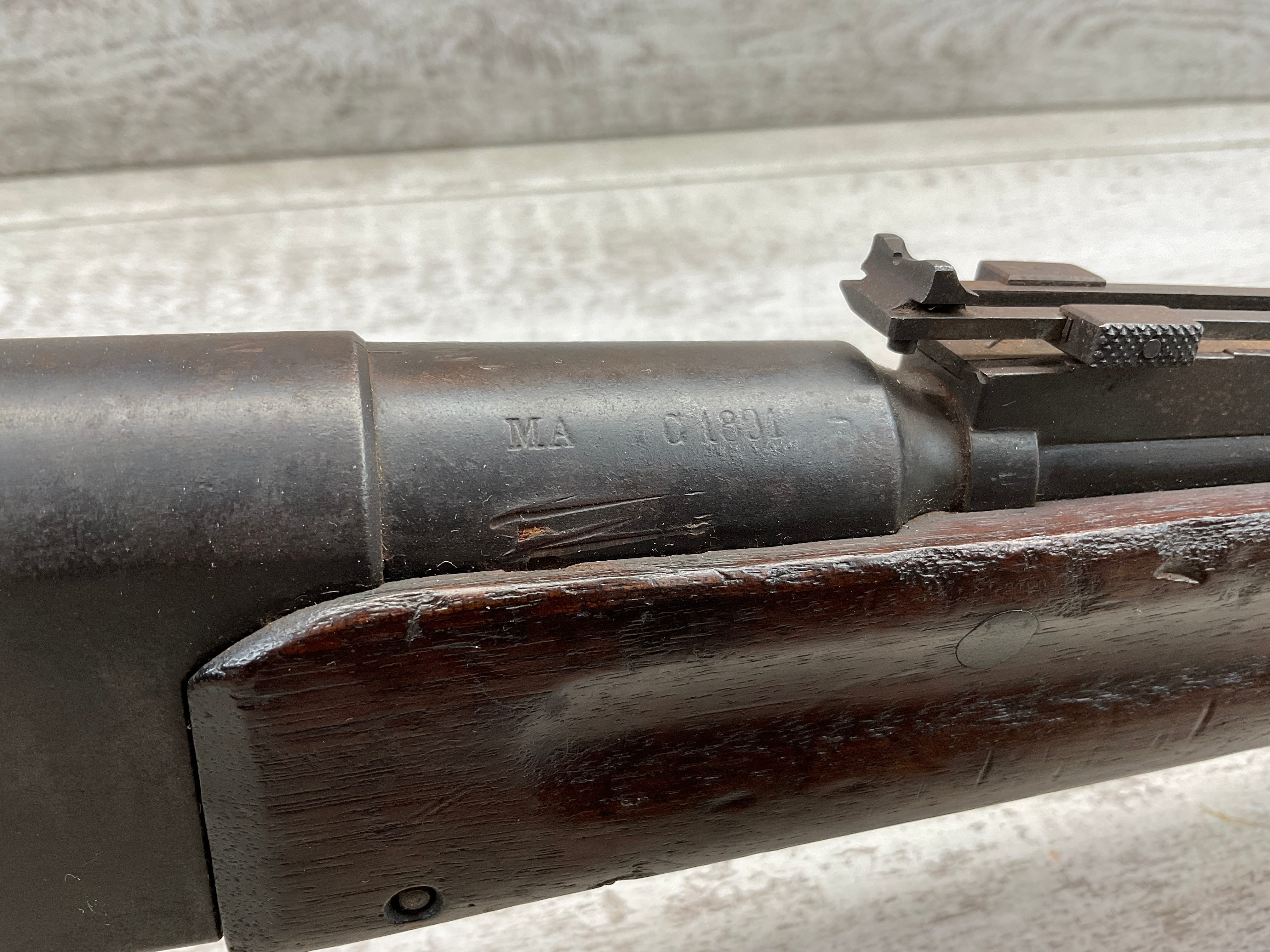 FRENCH MLE 1886 M93 INFANTRY RIFLE 8MM LEBEL BOLT ACTION RIFLE, ANTIQUE ...
