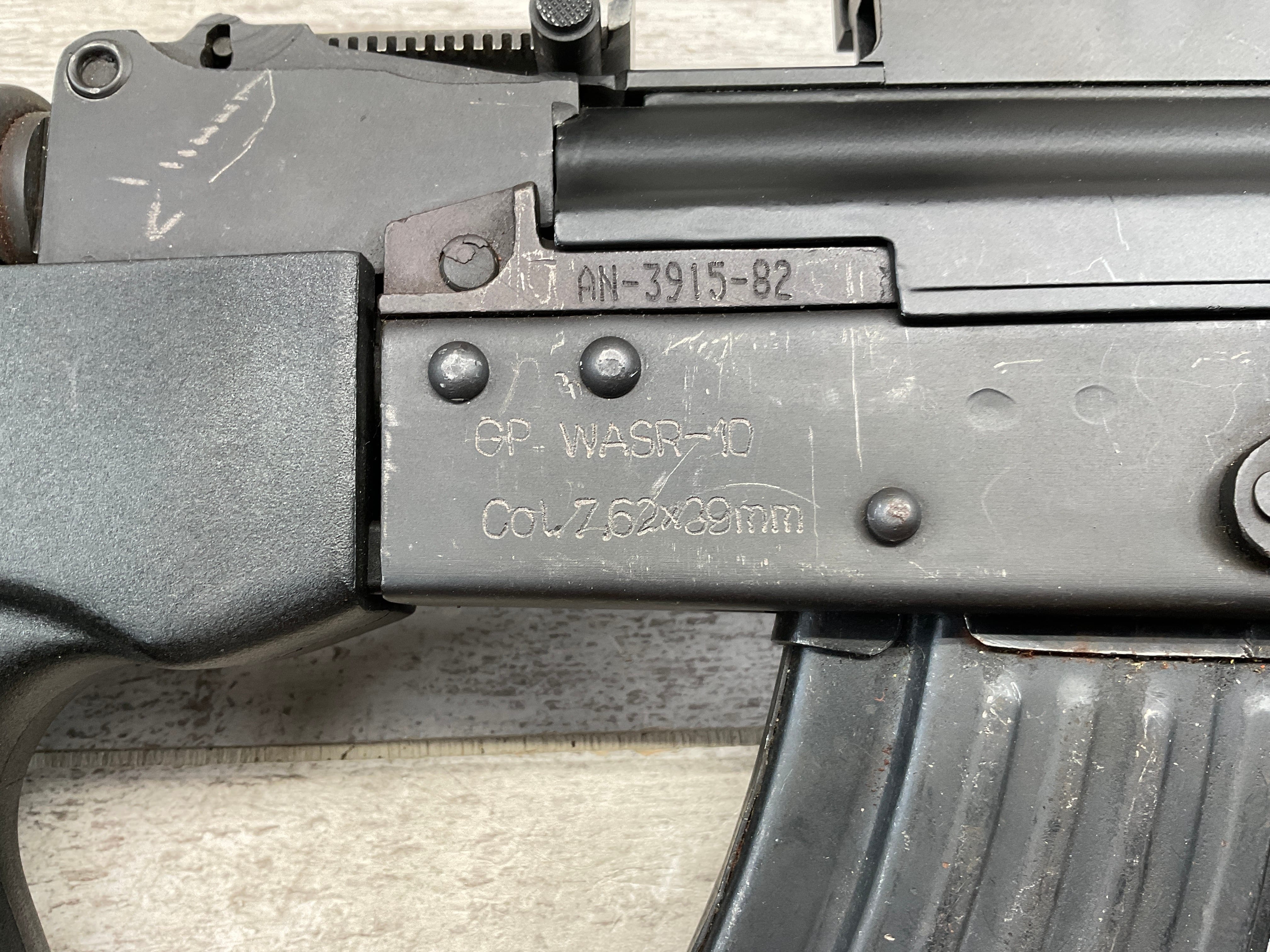 ROMARM CUGIR WASR-10 SINGLE STACK AK47 7.62X39 SEMI AUTO RIFLE