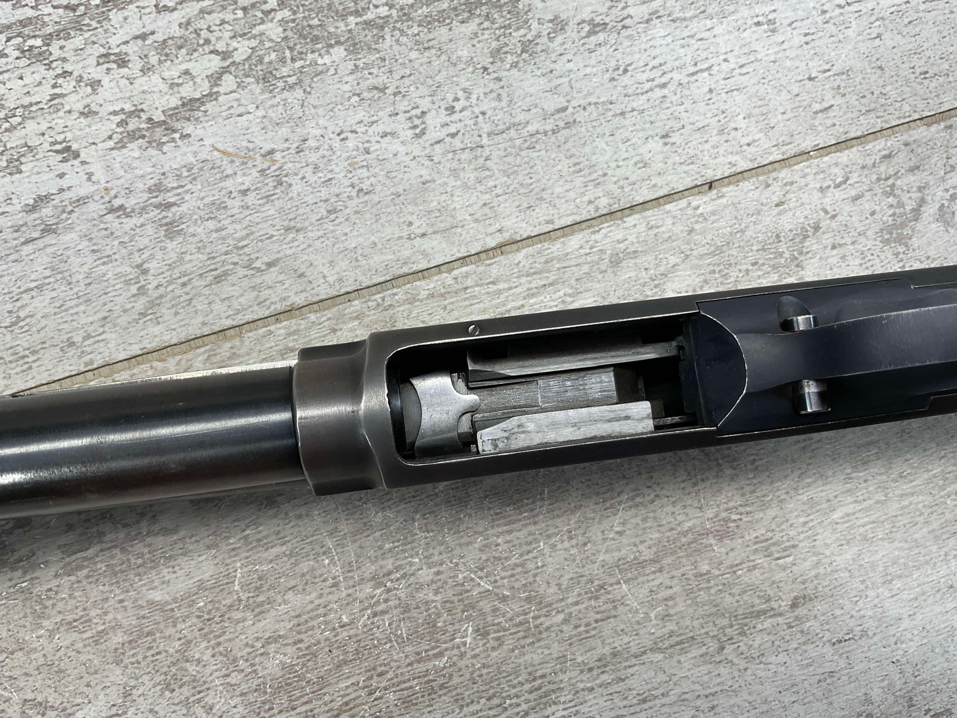 JC HIGGINS MODEL 20 12 GAUGE PUMP SHOTGUN W/POWER PACK CHOKE SYSTEM ...