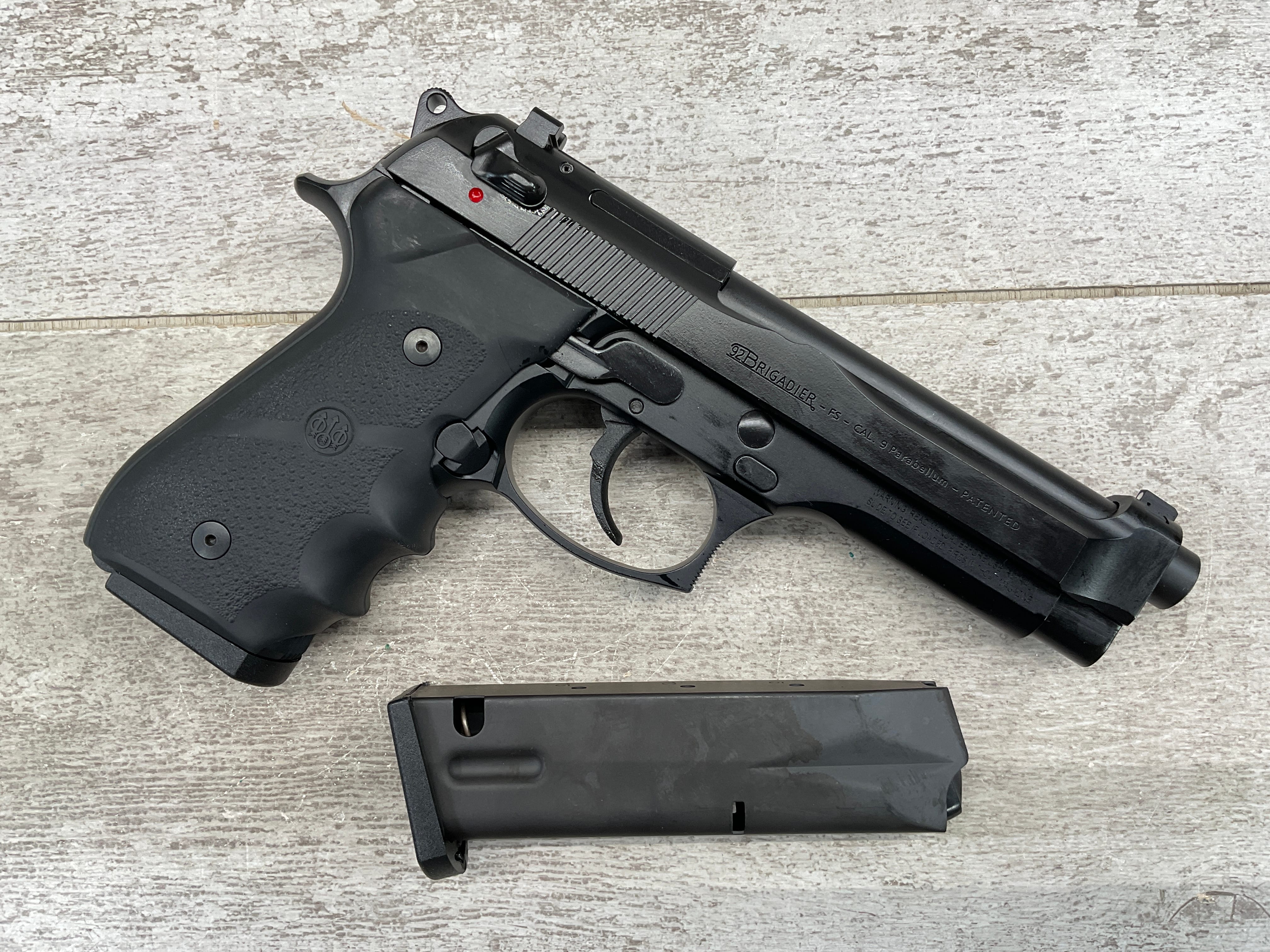 BERETTA 92FS BRIGADIER 9MM 4.9" BBL SEMI AUTO PISTOL - Checkpoint Charlie's