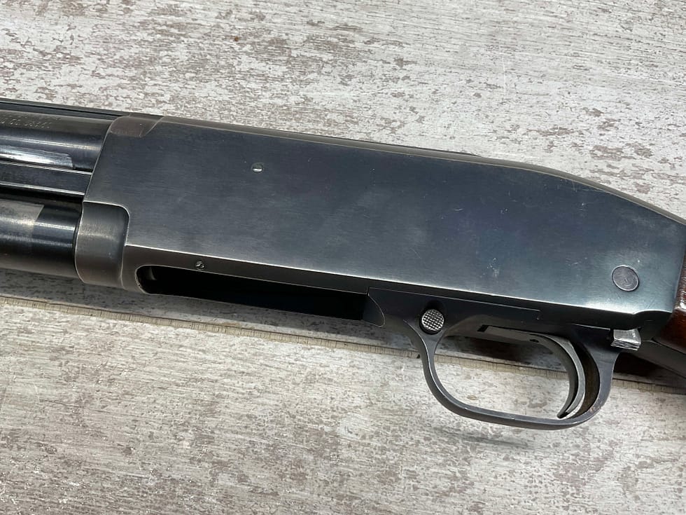 JC HIGGINS MODEL 20 12 GAUGE PUMP SHOTGUN W/POWER PACK CHOKE SYSTEM ...