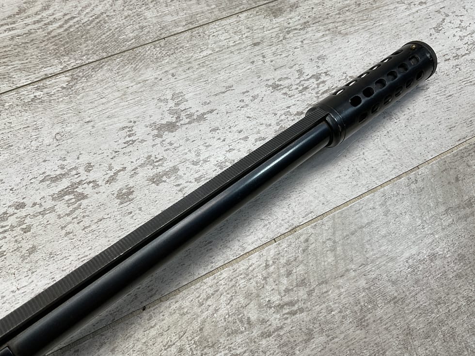 JC HIGGINS MODEL 20 12 GAUGE PUMP SHOTGUN W/POWER PACK CHOKE SYSTEM ...