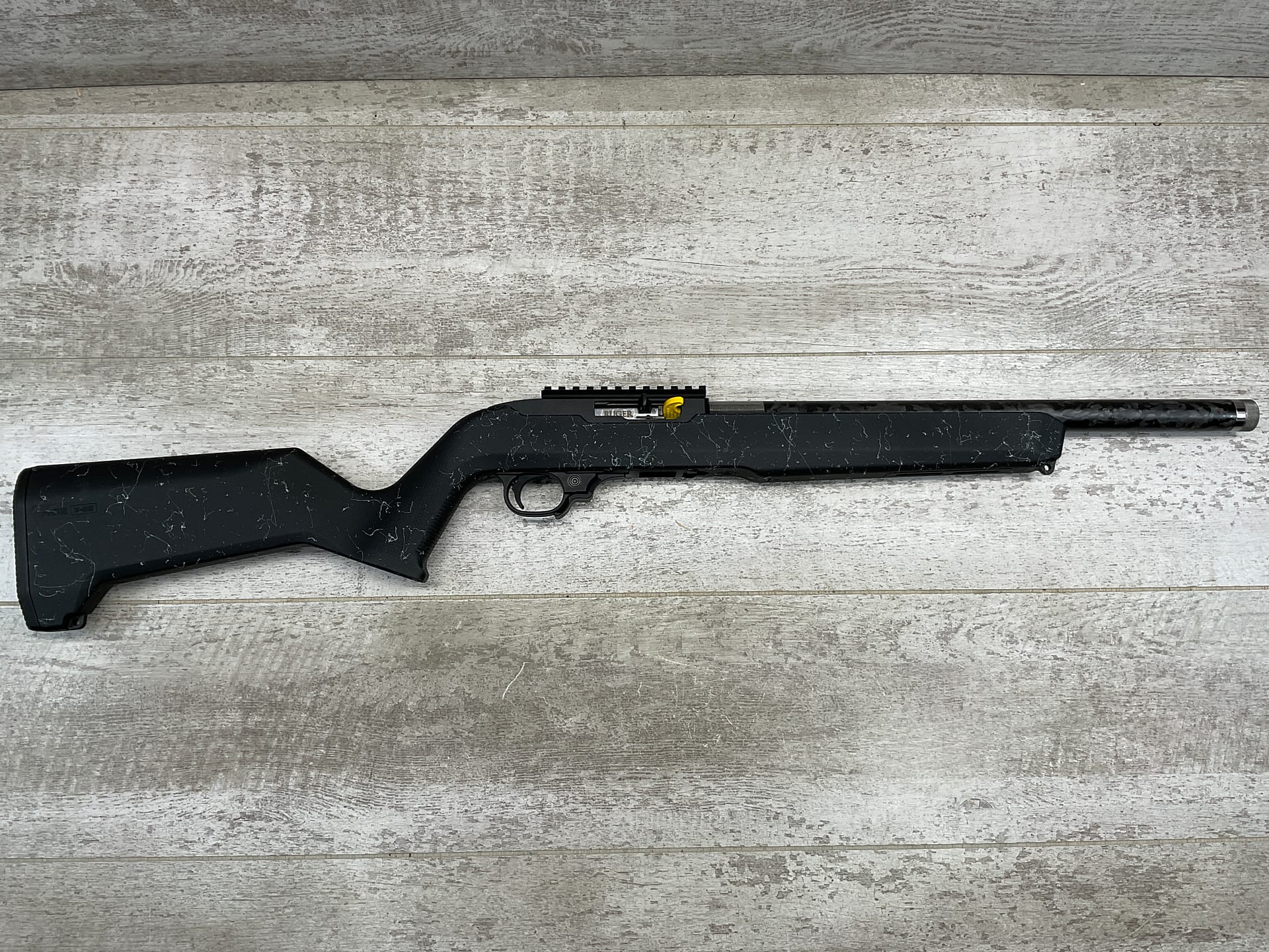 RUGER 10/22 CARBON FIBER .22LR SEMI AUTO RIFLE, NEW IN BOX - Checkpoint ...