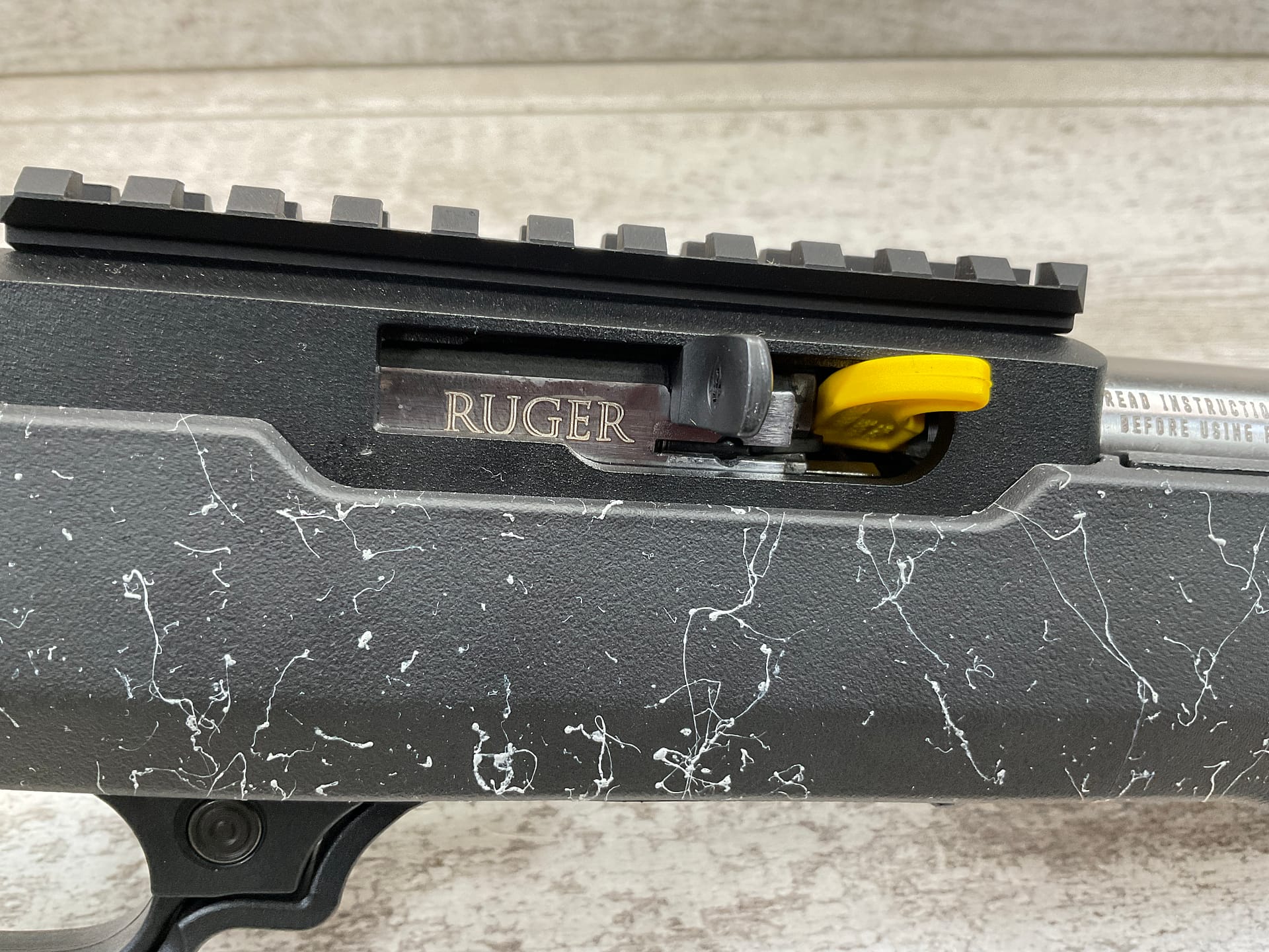 RUGER 10/22 CARBON FIBER .22LR SEMI AUTO RIFLE, NEW IN BOX - Checkpoint ...