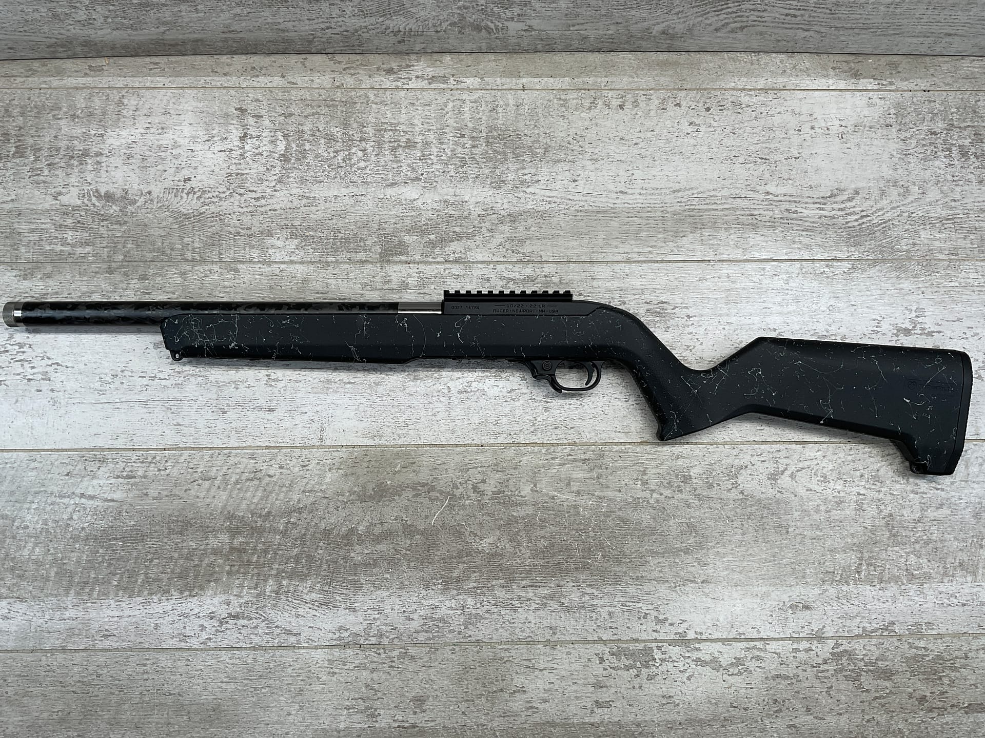 RUGER 10/22 CARBON FIBER .22LR SEMI AUTO RIFLE, NEW IN BOX - Checkpoint ...