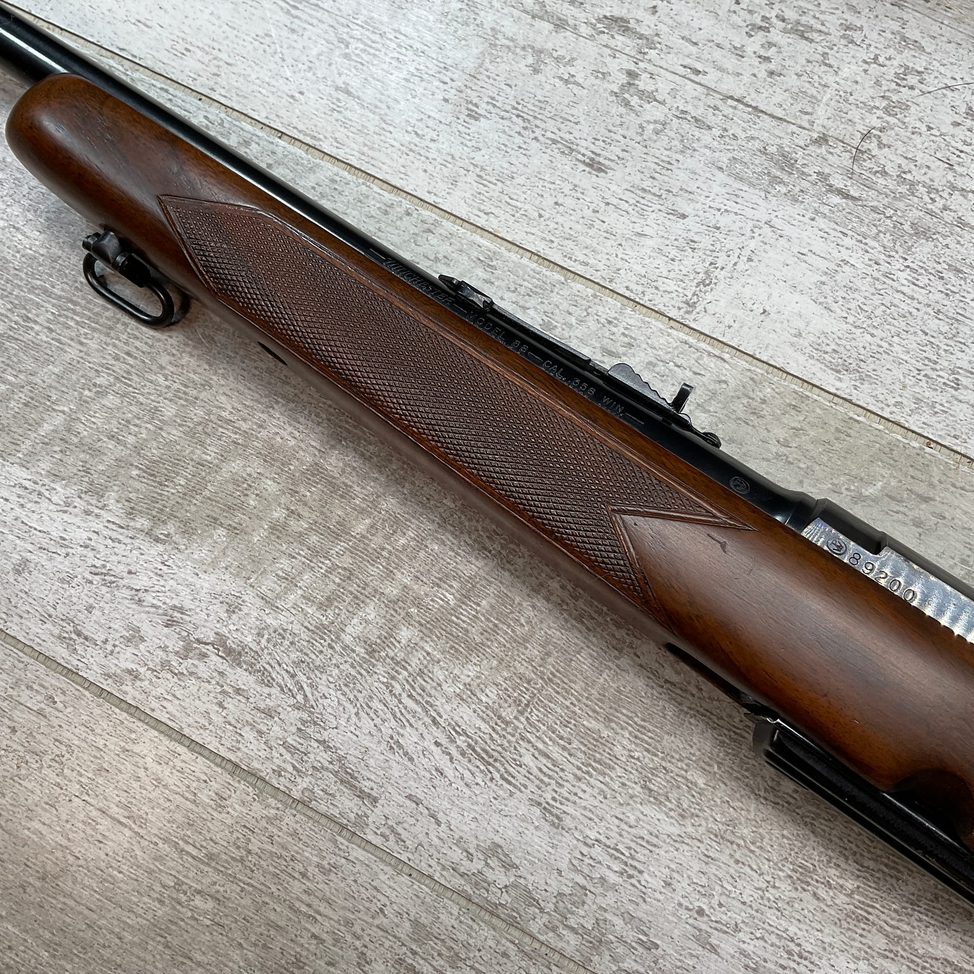 WINCHESTER MODEL 88 .358 CAL PRE-64 LEVER ACTION RIFLE, 1958 MRF, RARE ...