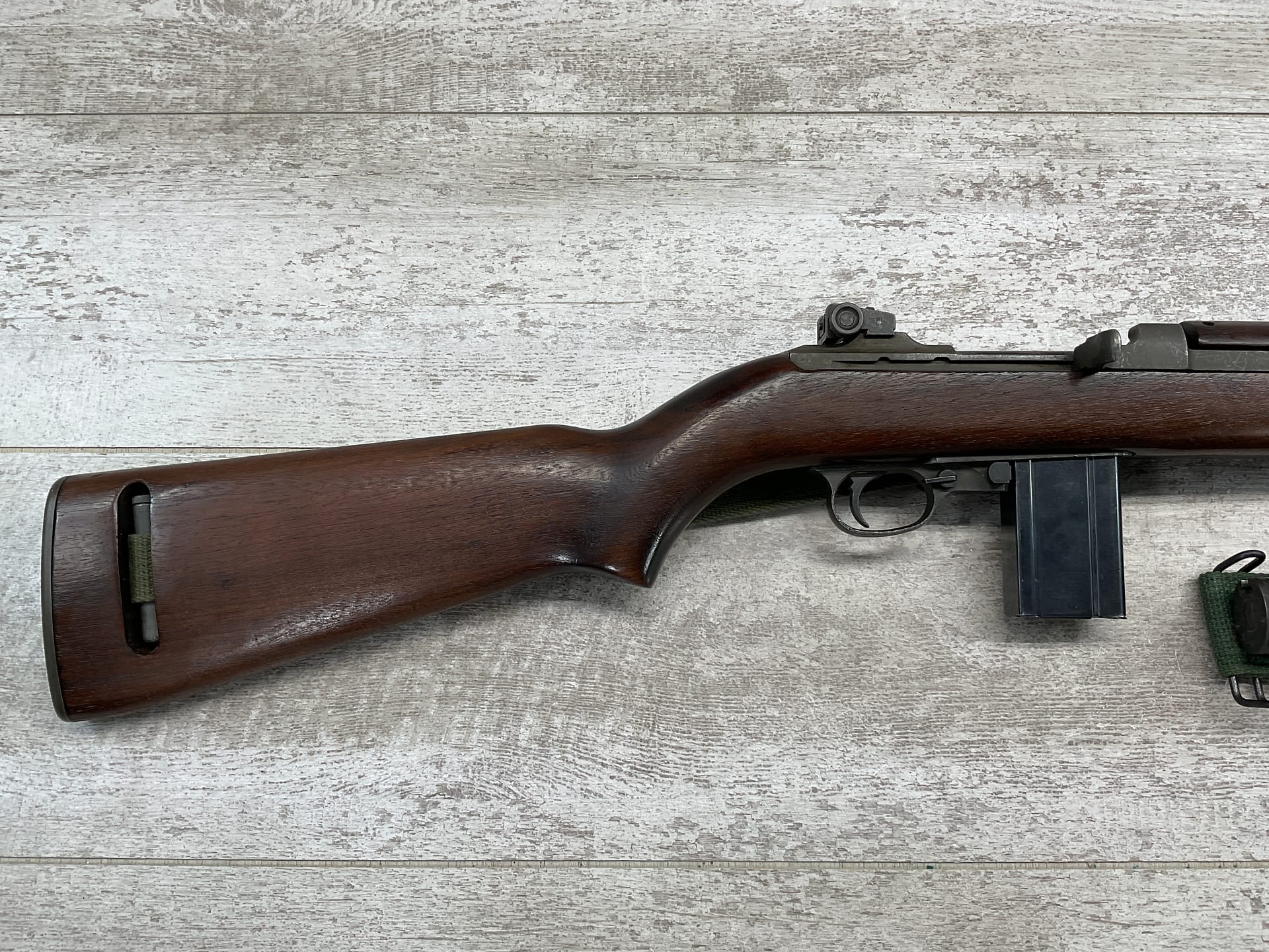 ROCK-OLA M1 CARBINE SEMI AUTO RIFLE W/ORIGINAL BAYONET, 1943 MFR ...