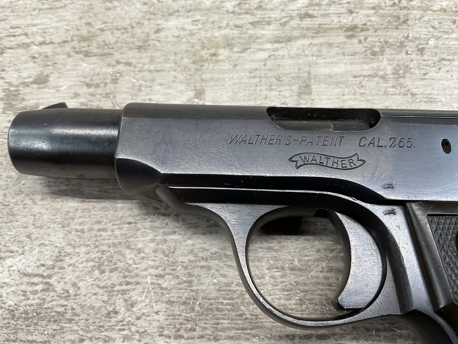 WALTHER MODEL 4 7.65MM SEMI-AUTO PISTOL, 3RD VARIATION - Checkpoint ...