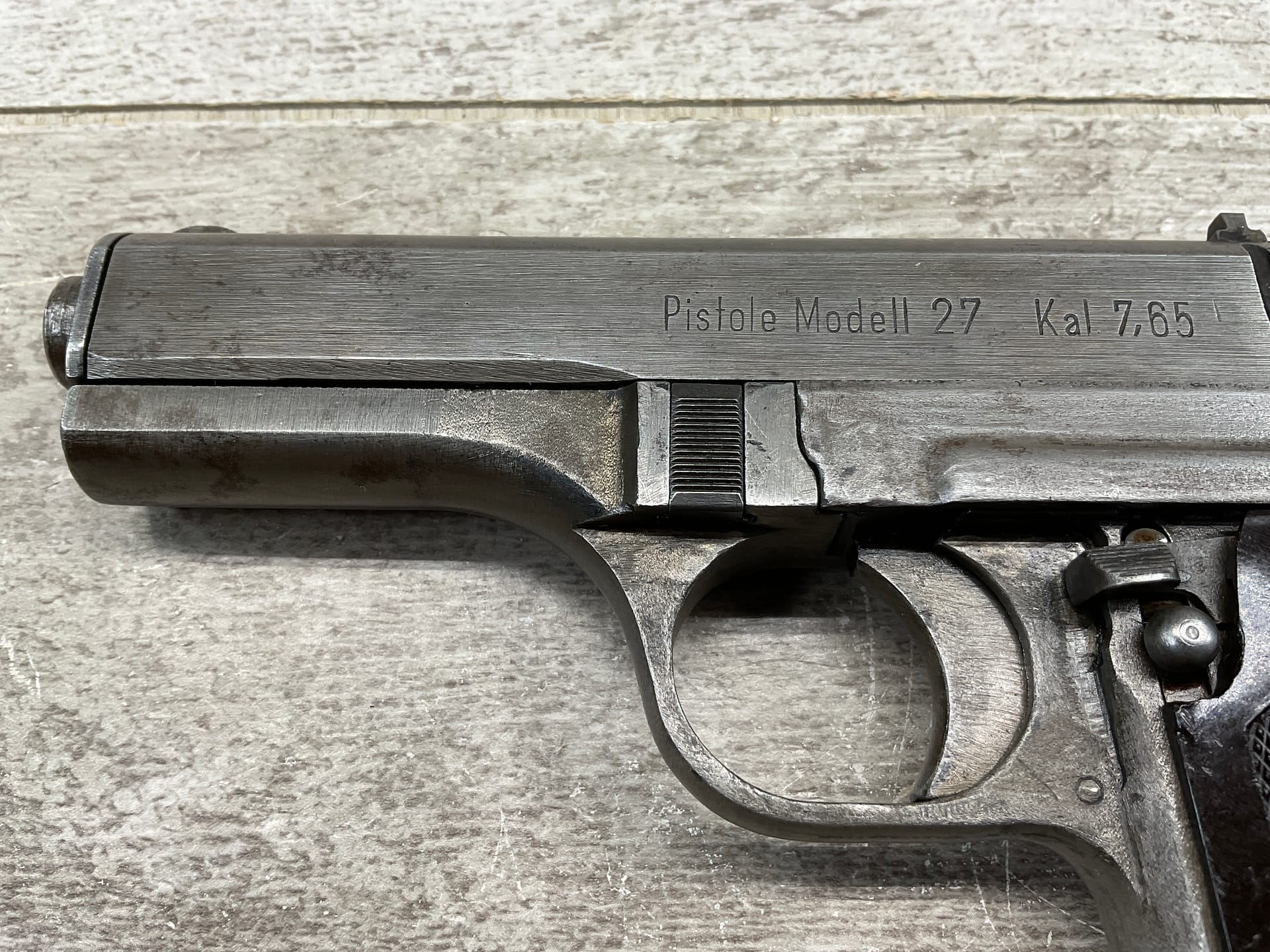CZECH CZ27 PISTOLE MODELL 27 NAZI MARKED PISTOL - Checkpoint Charlie's