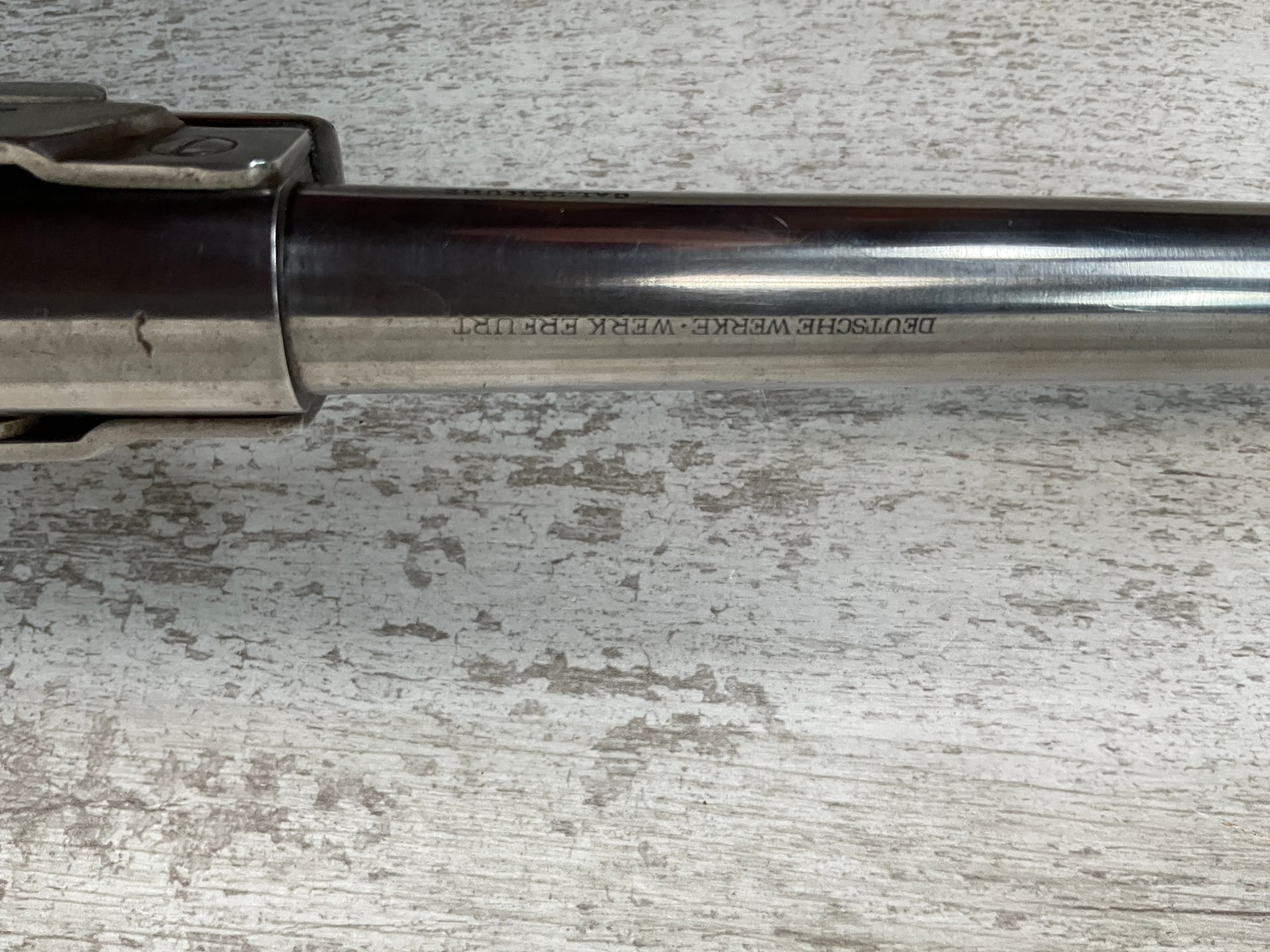 DEUTSCHE WERKE WERK ERFURT MODEL 1 .22 KURTZ GERMAN YOUTH RIFLE, SINGLE ...