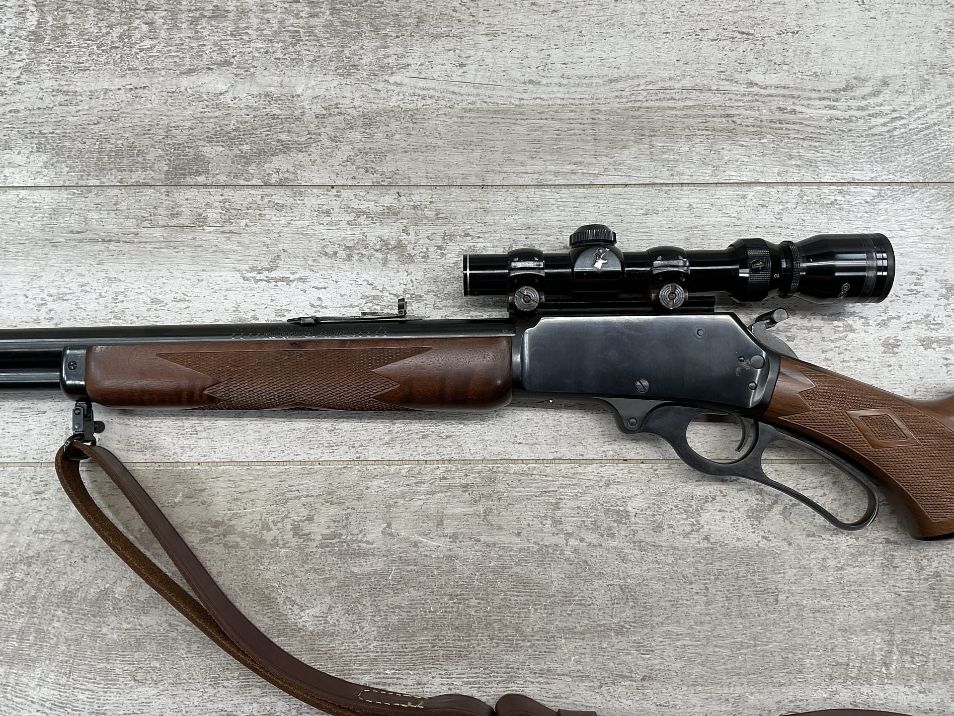MARLIN 1895MR 450 MARLIN LEVER ACTION RIFLE W/SCOPE - Checkpoint Charlie's
