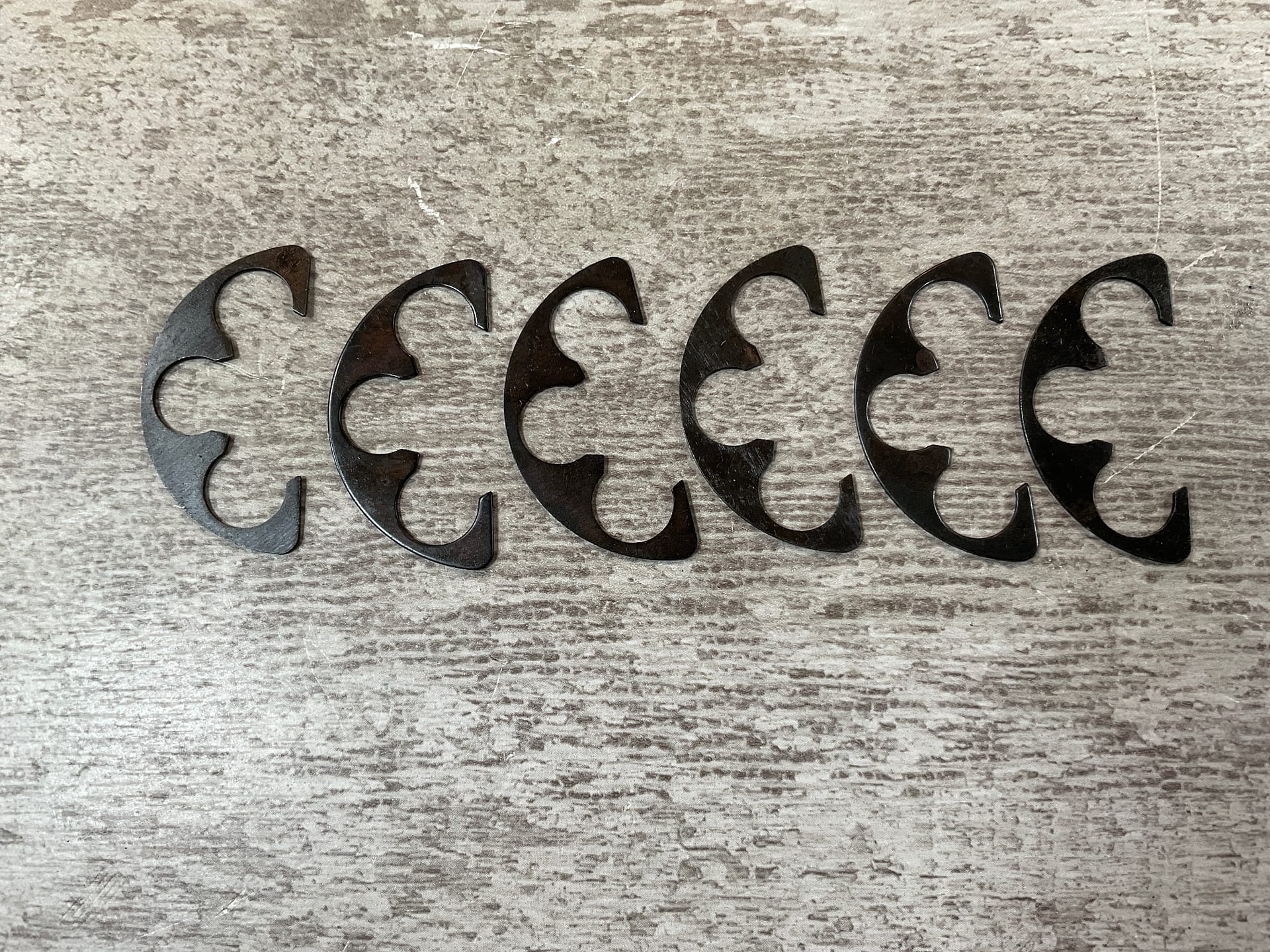 45 ACP HALF-MOON CLIPS (3 PAIR, 6 CLIPS) - Checkpoint Charlie's