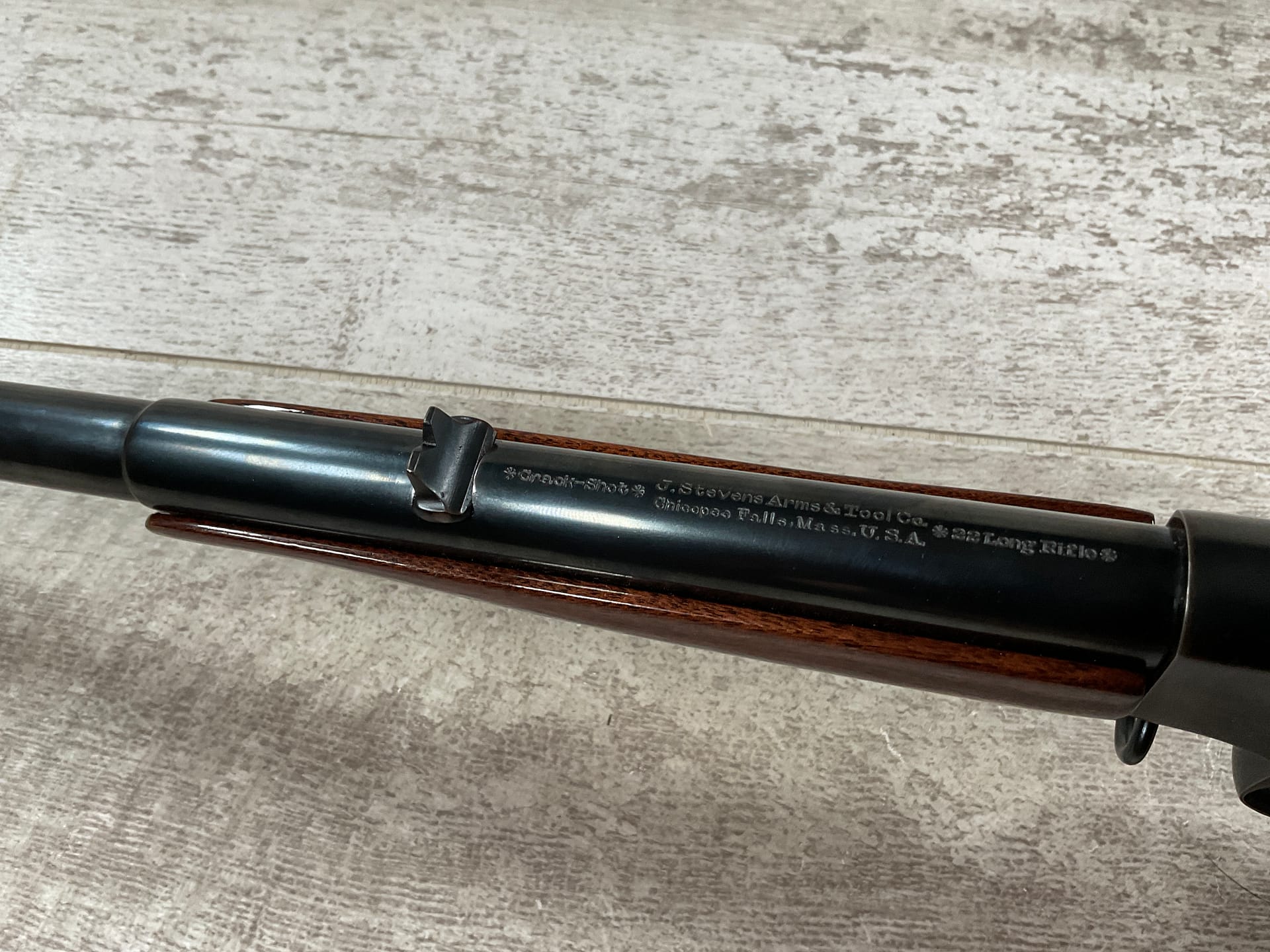 J STEVENS CRACKSHOT SINGLE-SHOT .22LR RIFLE #3-06022 - Checkpoint Charlie's