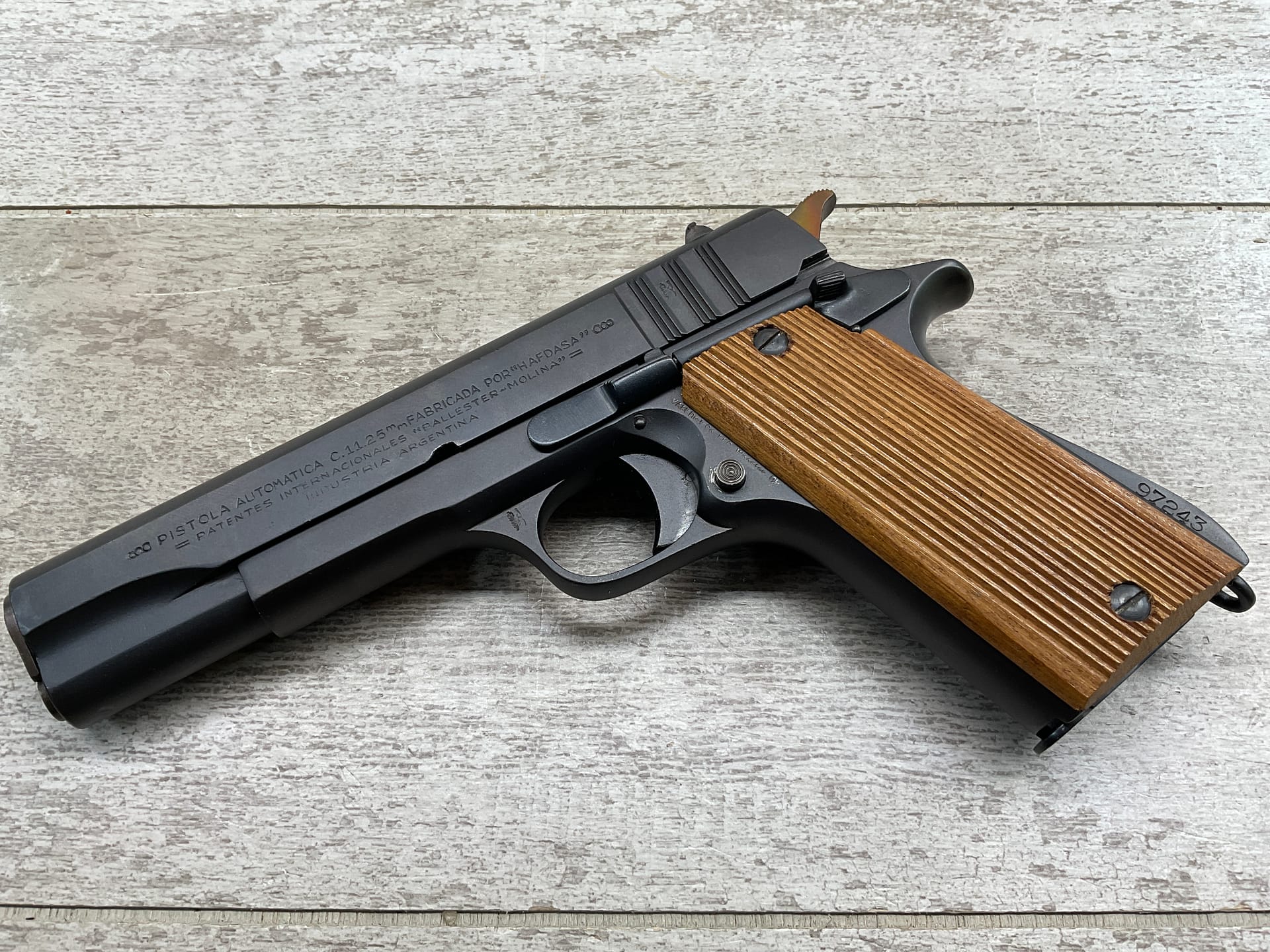 BALLESTER-MOLINA HAFDASA ARGENTINA 11.25MM SEMI-AUTO PISTOL ...