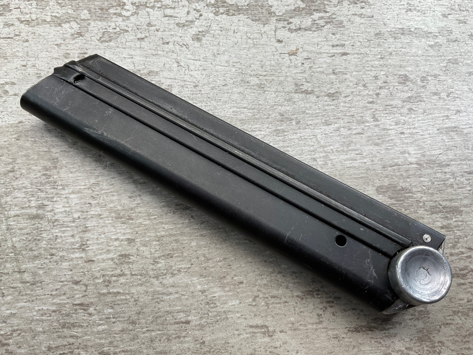 LUGER P08 MAGAZINE "MADE IN DENMARK" W/ ALUMINUM BASE - Checkpoint Charlie's