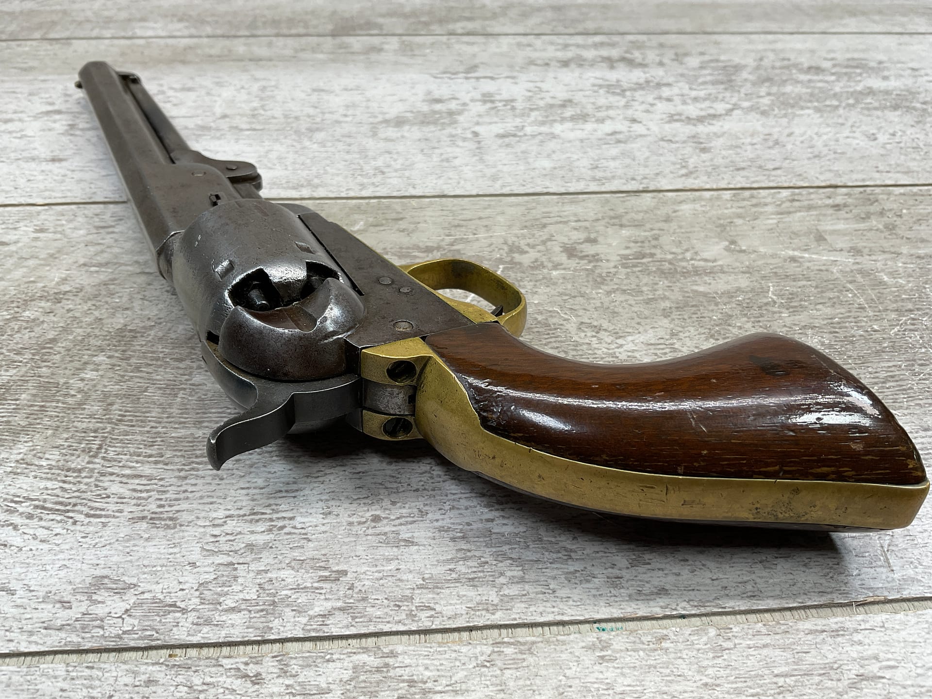 COLT 1851 NAVY .36 CAL ANTIQUE REVOLVER, 1863 MFR - Checkpoint Charlie's
