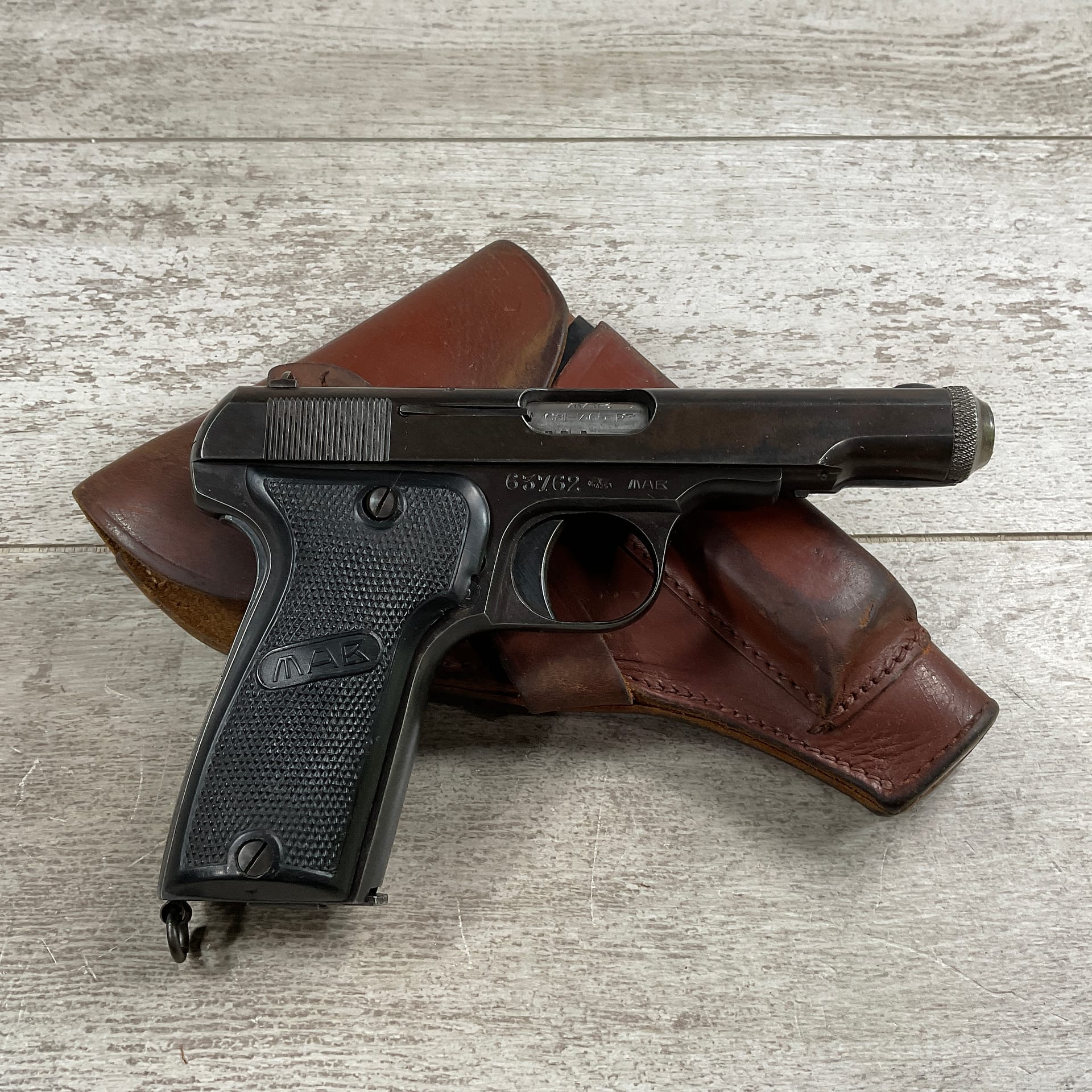 FRENCH MAB MODEL D 7.65MM NAZI MARKED SEMI AUTO PISTOL - Checkpoint ...
