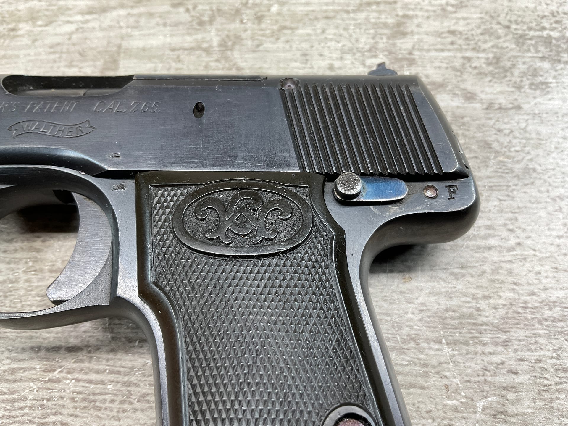 WALTHER MODEL 4 7.65MM SEMI-AUTO PISTOL, 3RD VARIATION - Checkpoint ...