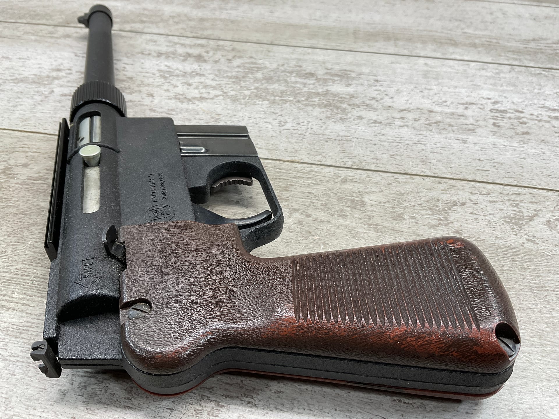 CHARTER ARMS EXPLORER II .22LR SEMI AUTO PISTOL, IN BOX #5-02109-PF ...