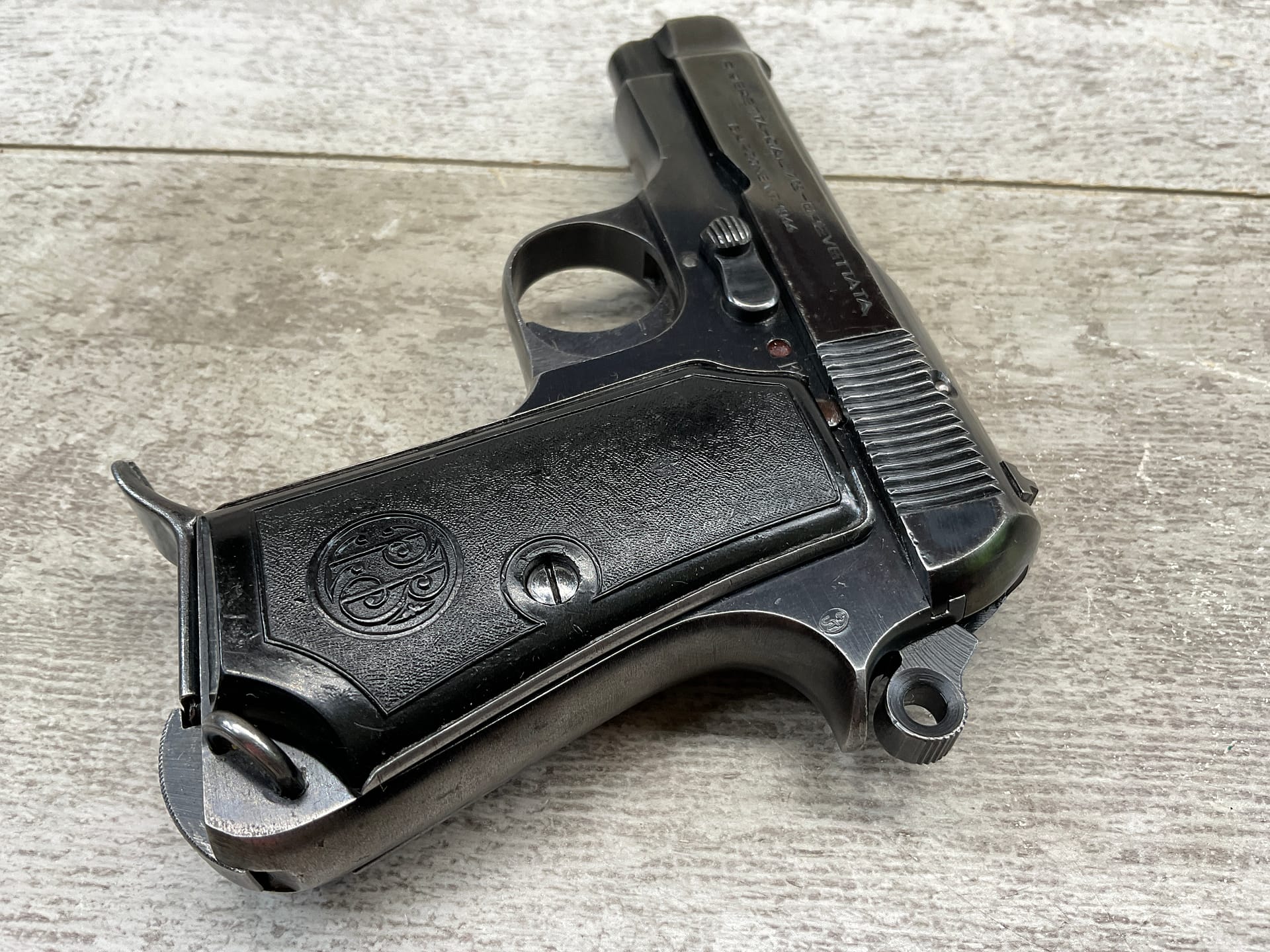 BERETTA M1935 7.65 CAL SEMI AUTO PISTOL "4UT" MARKED GERMAN ARMY ISSUED ...