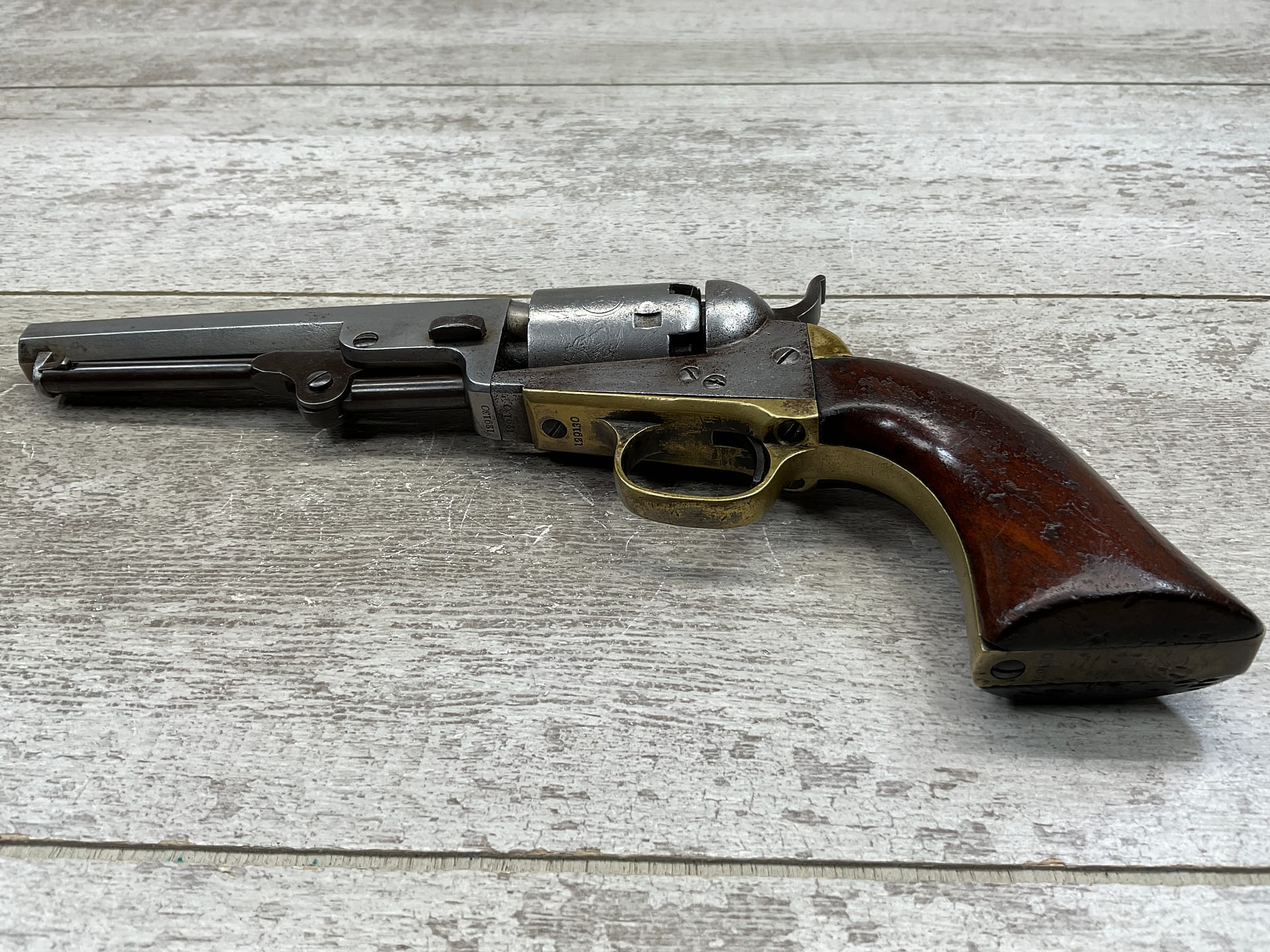 COLT 1849 STAGE COACH .31 CAL ANTIQUE REVOLVER, 1856 MFR - Checkpoint ...