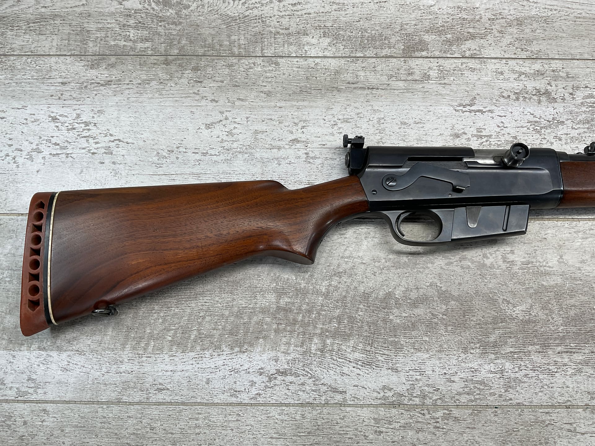 REMINGTON WOODMASTER MODEL 81 300 SAVAGE SEMI AUTO RIFLE, MINTY ...