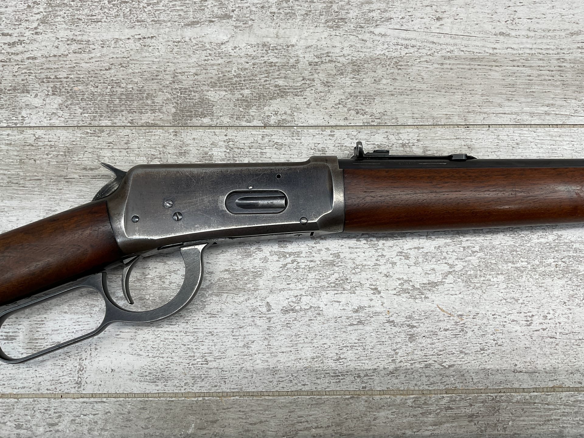 WINCHESTER MODEL 94 30 WCF LEVER ACTION CARBINE RIFLE, 1937 MFR - Checkpoint Charlie's