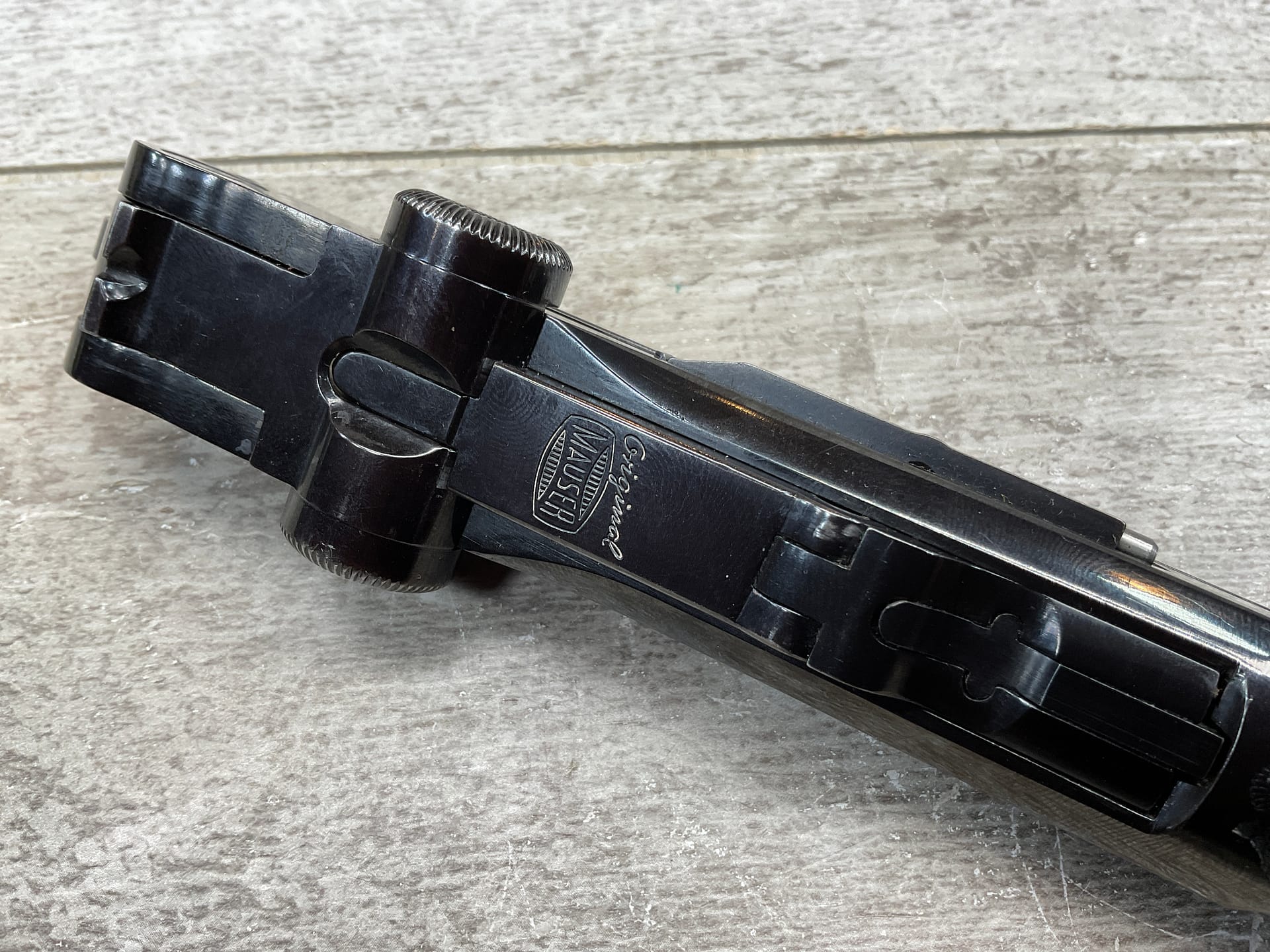 LUGER 9MM UPPER ASSEMBLY / RECEIVER, AMERICAN EAGLE CHAMBER STAMP ...