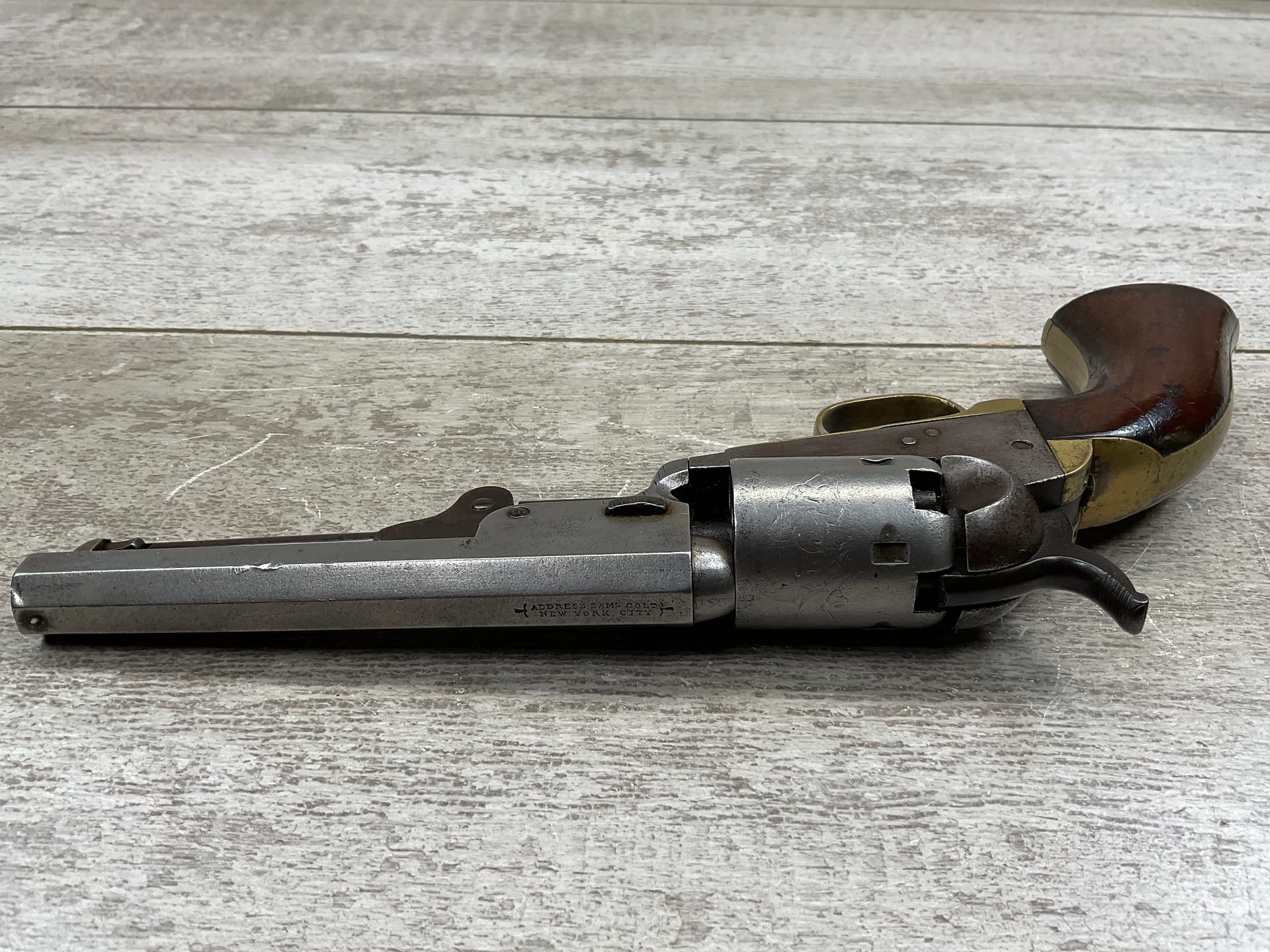 COLT 1849 STAGE COACH .31 CAL ANTIQUE REVOLVER, 1856 MFR - Checkpoint ...