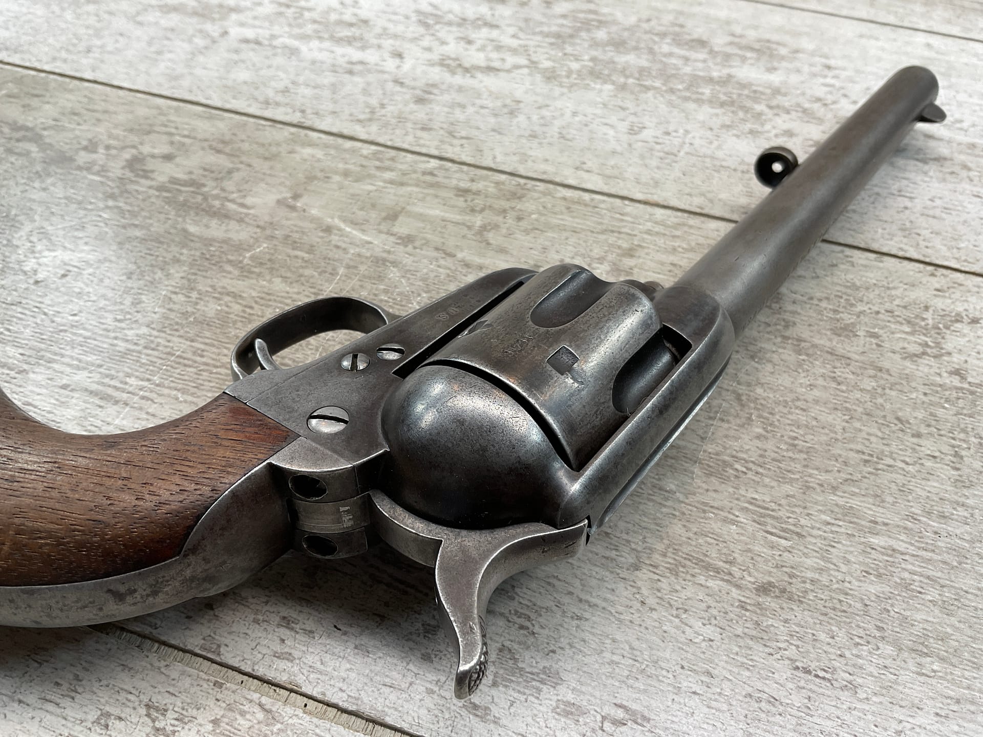 COLT SA ARMY MODEL 1873 PEACEMAKER .45 CAVALRY REVOLVER, VERY RARE ...