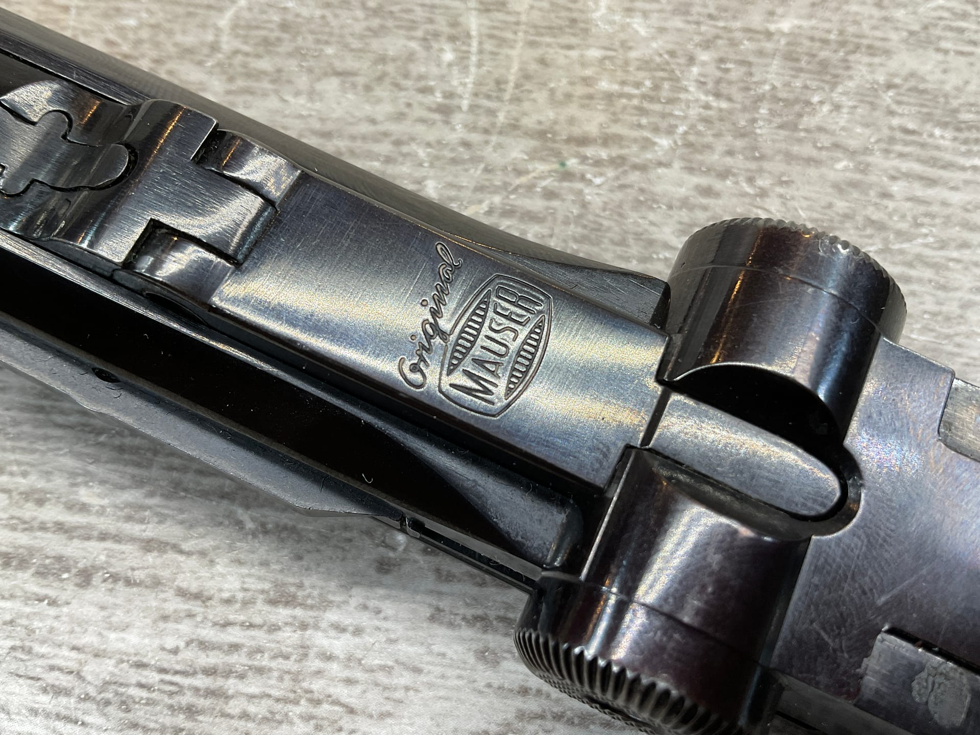 LUGER 9MM UPPER ASSEMBLY / RECEIVER, AMERICAN EAGLE CHAMBER STAMP ...