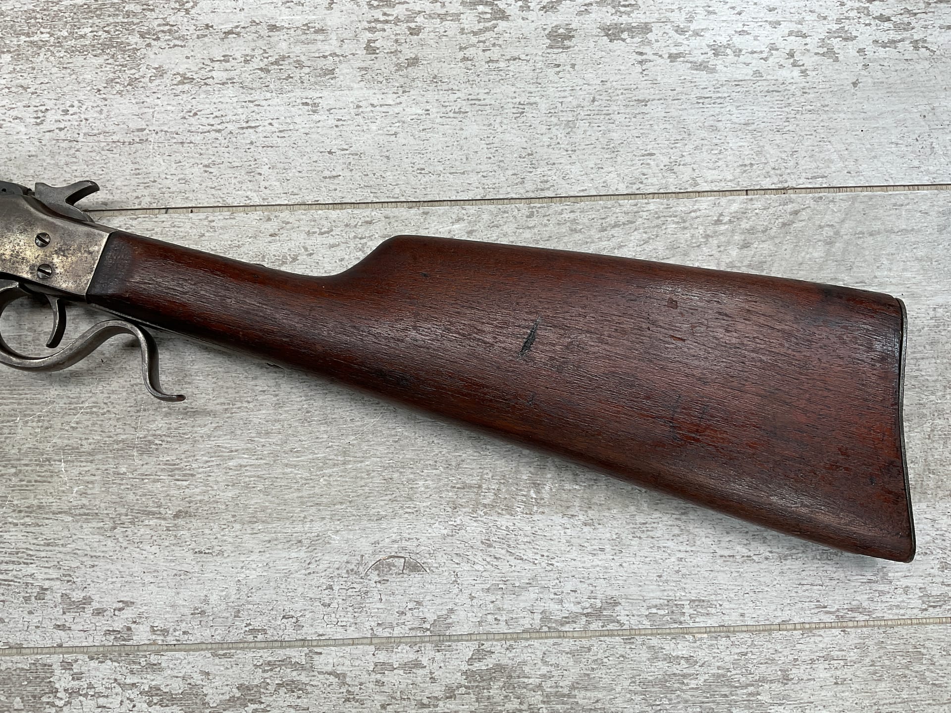 STEVENS MODEL 25 SINGLE-SHOT .22 FALLING BLOCK RIFLE - Checkpoint Charlie's