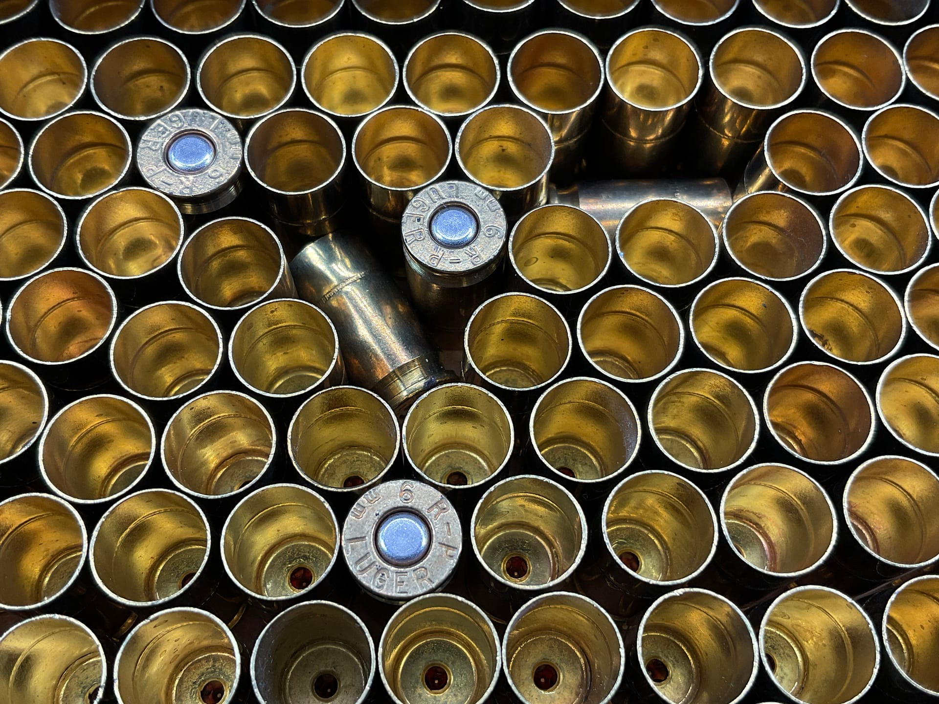 9MM LUGER BRASS WITH PRIMERS - Checkpoint Charlie's