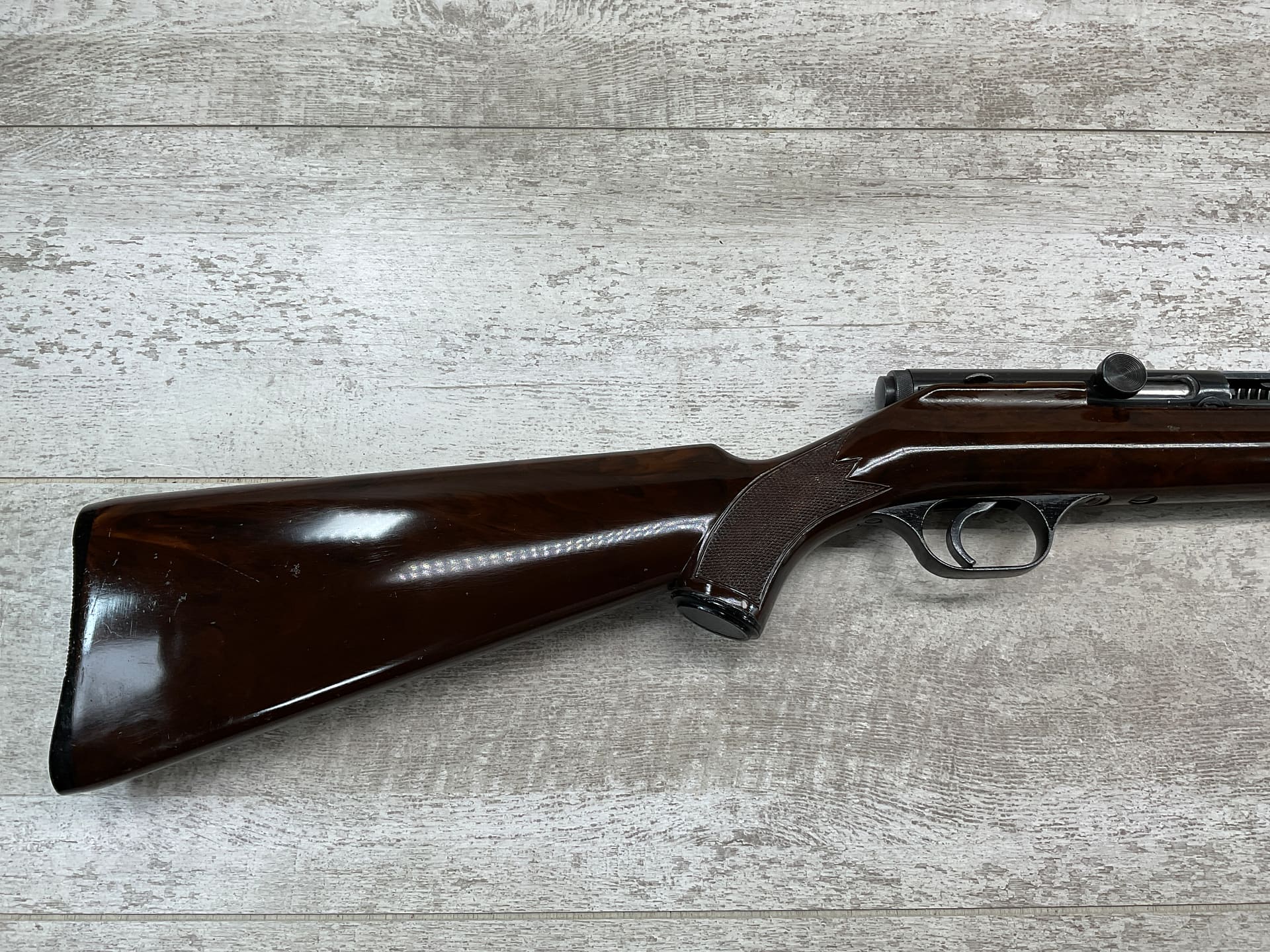 STEVENS MODEL 87B 22 RIFLE BOLT ACTIONSTEVENS MODEL 87B .22CAL SEMI ...