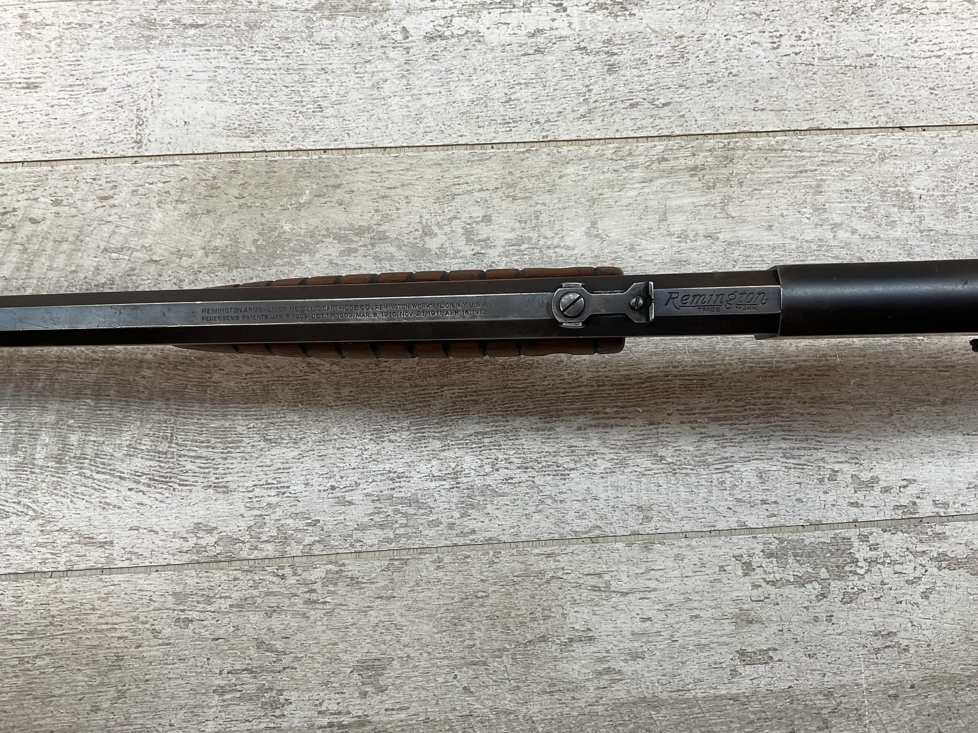 REMINGTON MODEL 12 .22 REM SPECIAL SLIDE ACTION RIFLE - Checkpoint ...