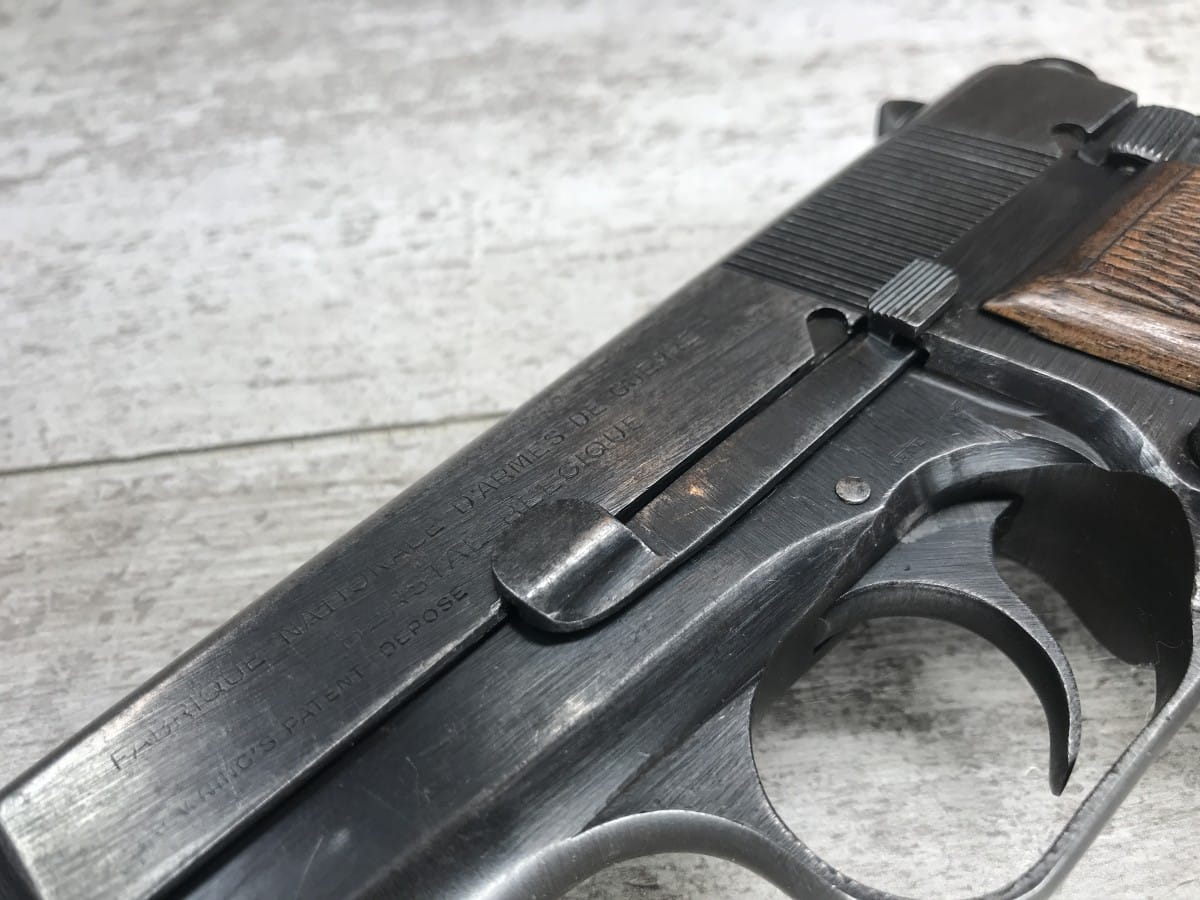 FN BROWNING HI-POWER P35 NAZI MARKED 9MM PISTOL #2210037 - Checkpoint ...