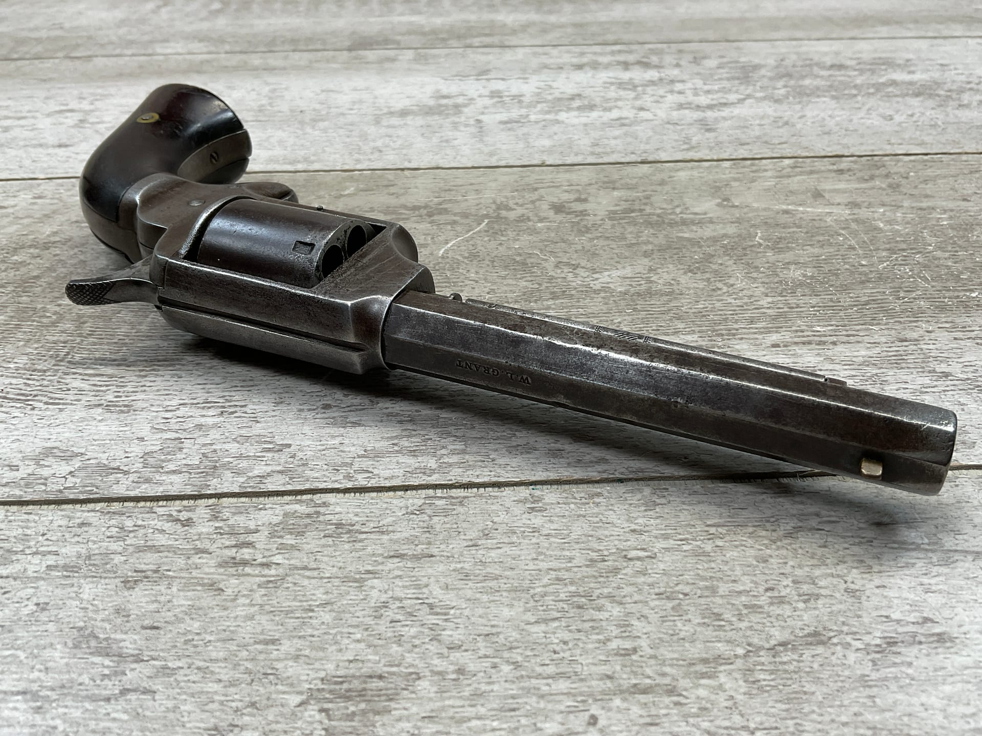 ORIGINAL U.S. CIVIL WAR "W.L. GRANT" UHLINGER .32 RF BREECH LOADING ...