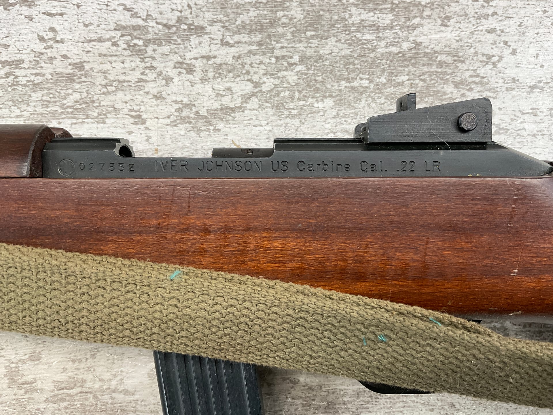 IVER JOHNSON .22LR M1 CARBINE SEMI AUTO RIFLE - Checkpoint Charlie's