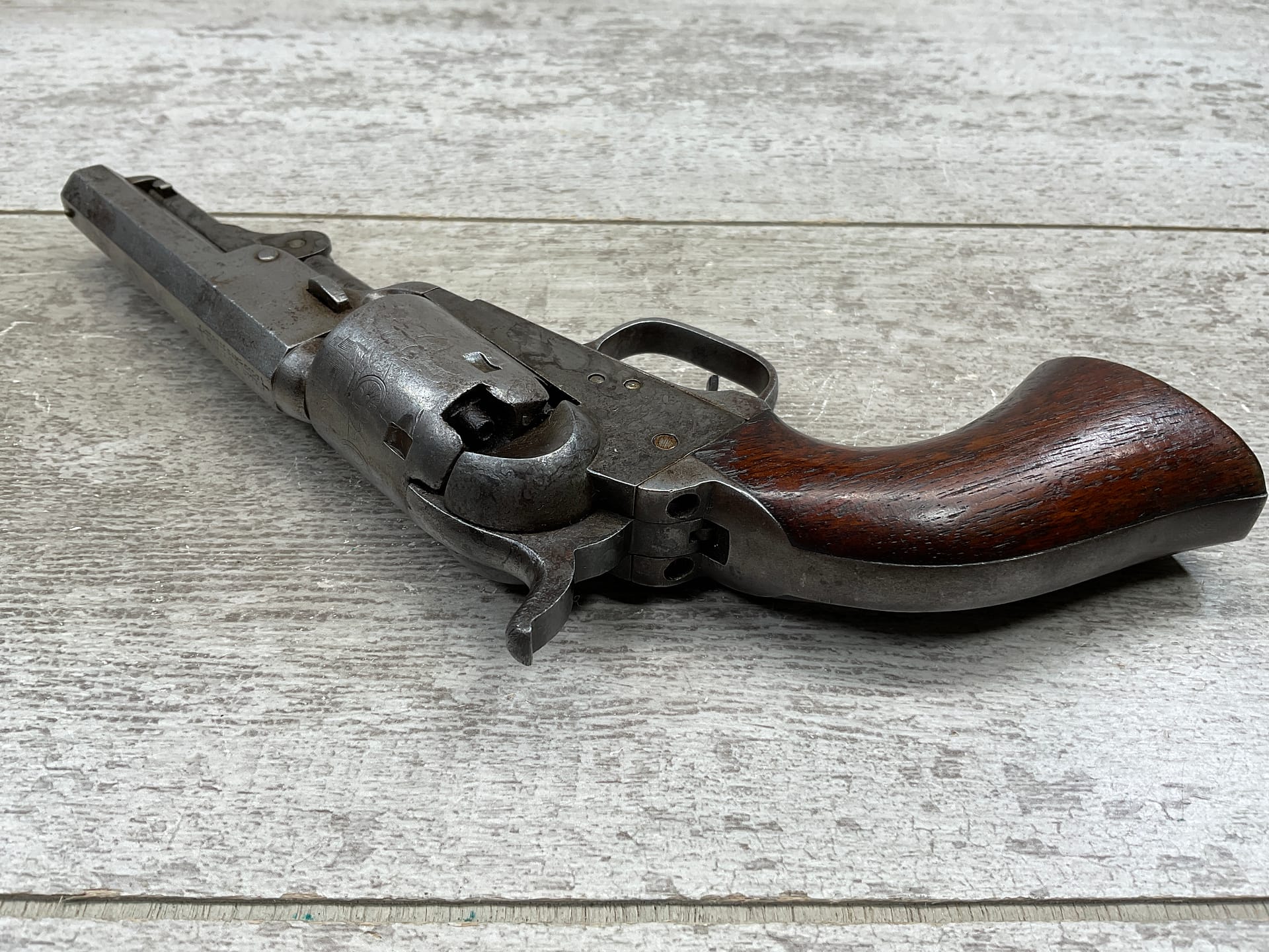 COLT 1849 STAGE COACH .31 CAL ANTIQUE REVOLVER, 1856 MFR - Checkpoint ...